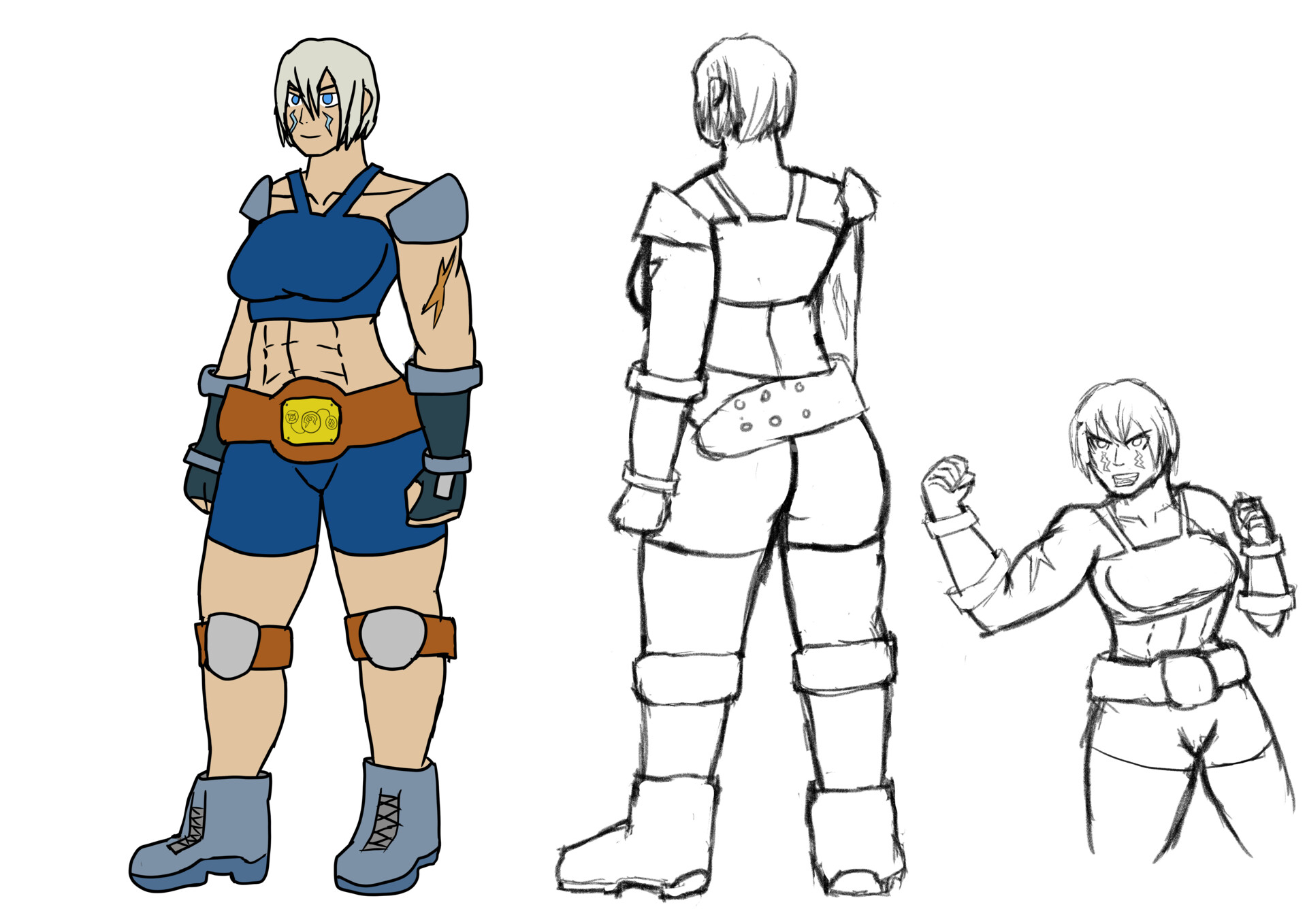 ArtStation - Levina Gendrick Character Concept art