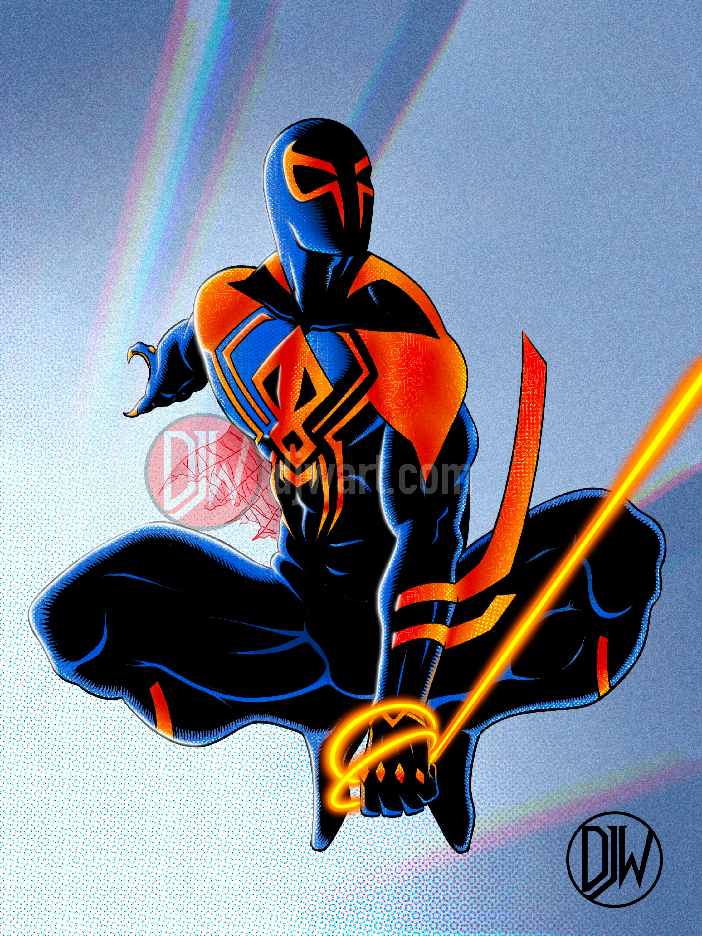 2099 Spider Man Drawings