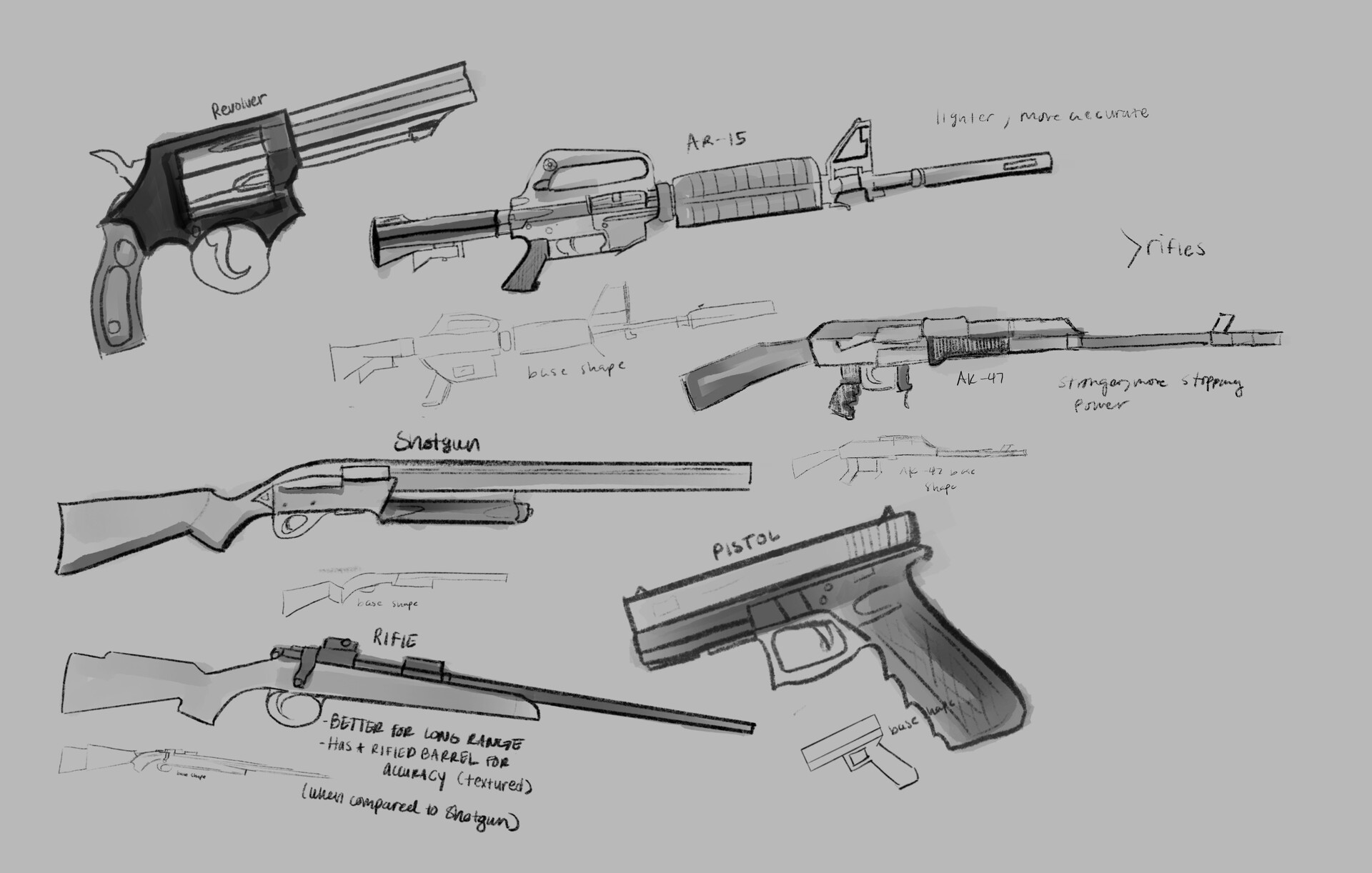 ArtStation - Weapons