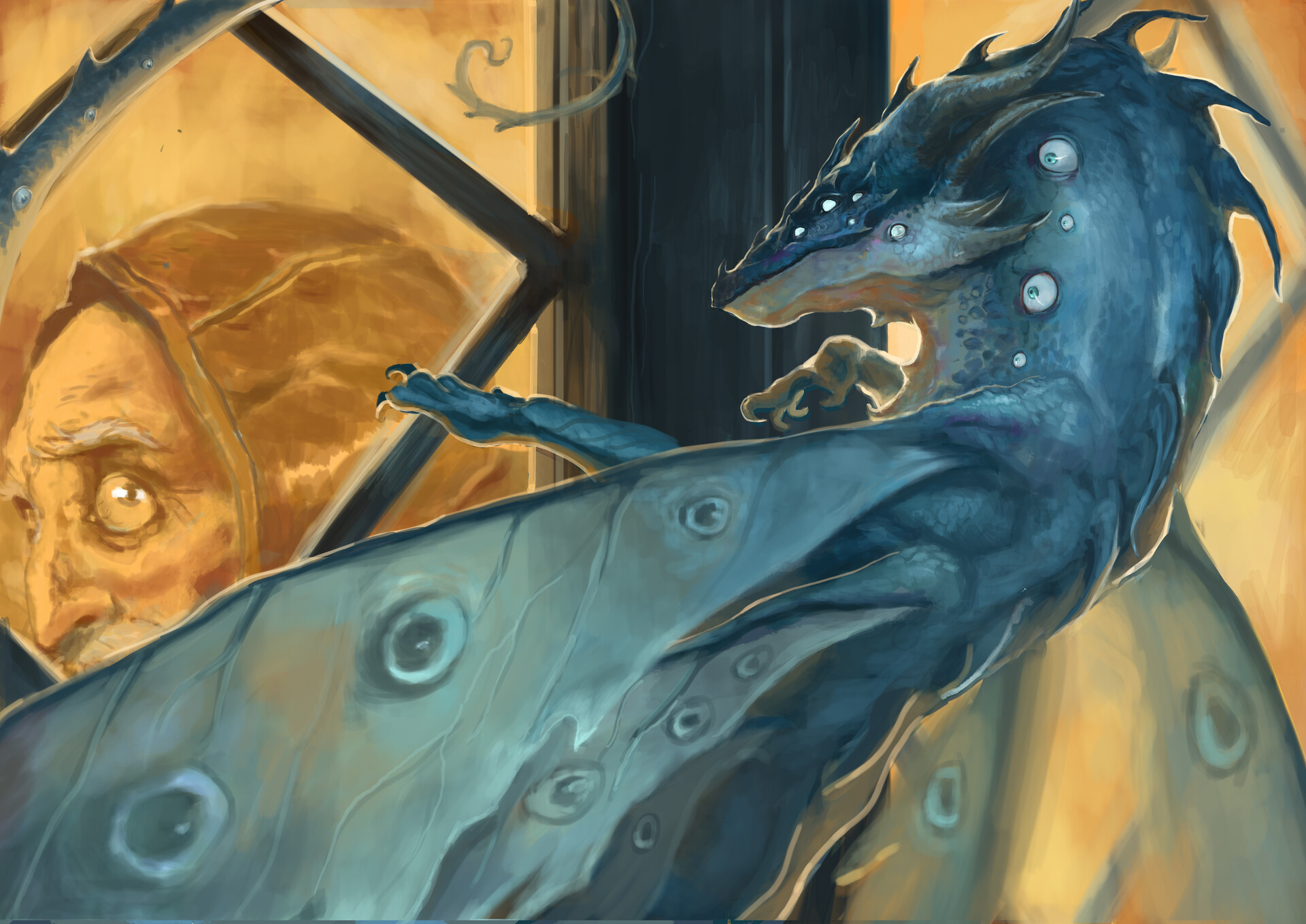 ArtStation - Beholding Hellkite