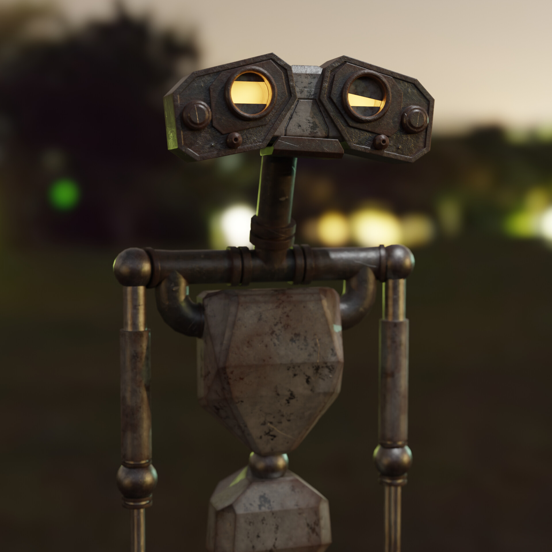 Olly - Old Merchant Robot