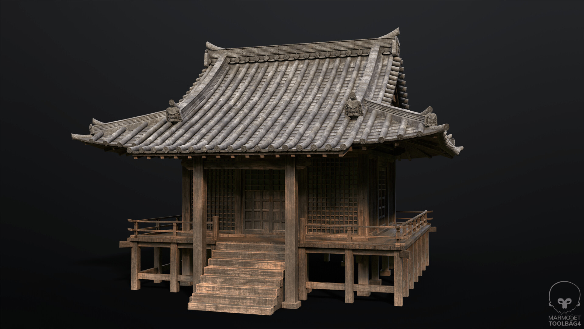 Cameron Seilhan - Japanese Temple Gate & Shrine