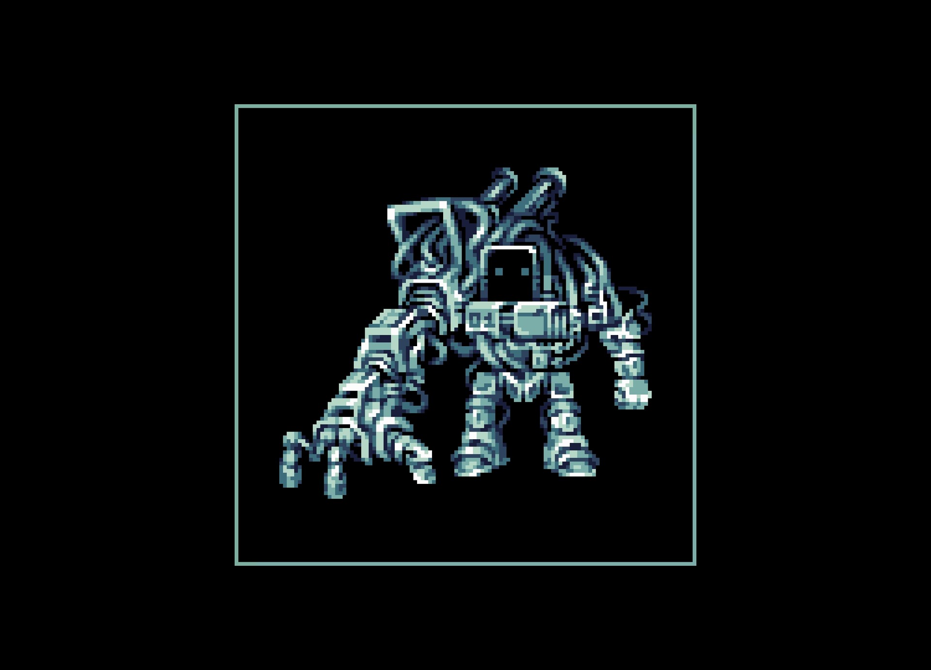 ArtStation - 2020 bulky robot (2022 rework+gif)