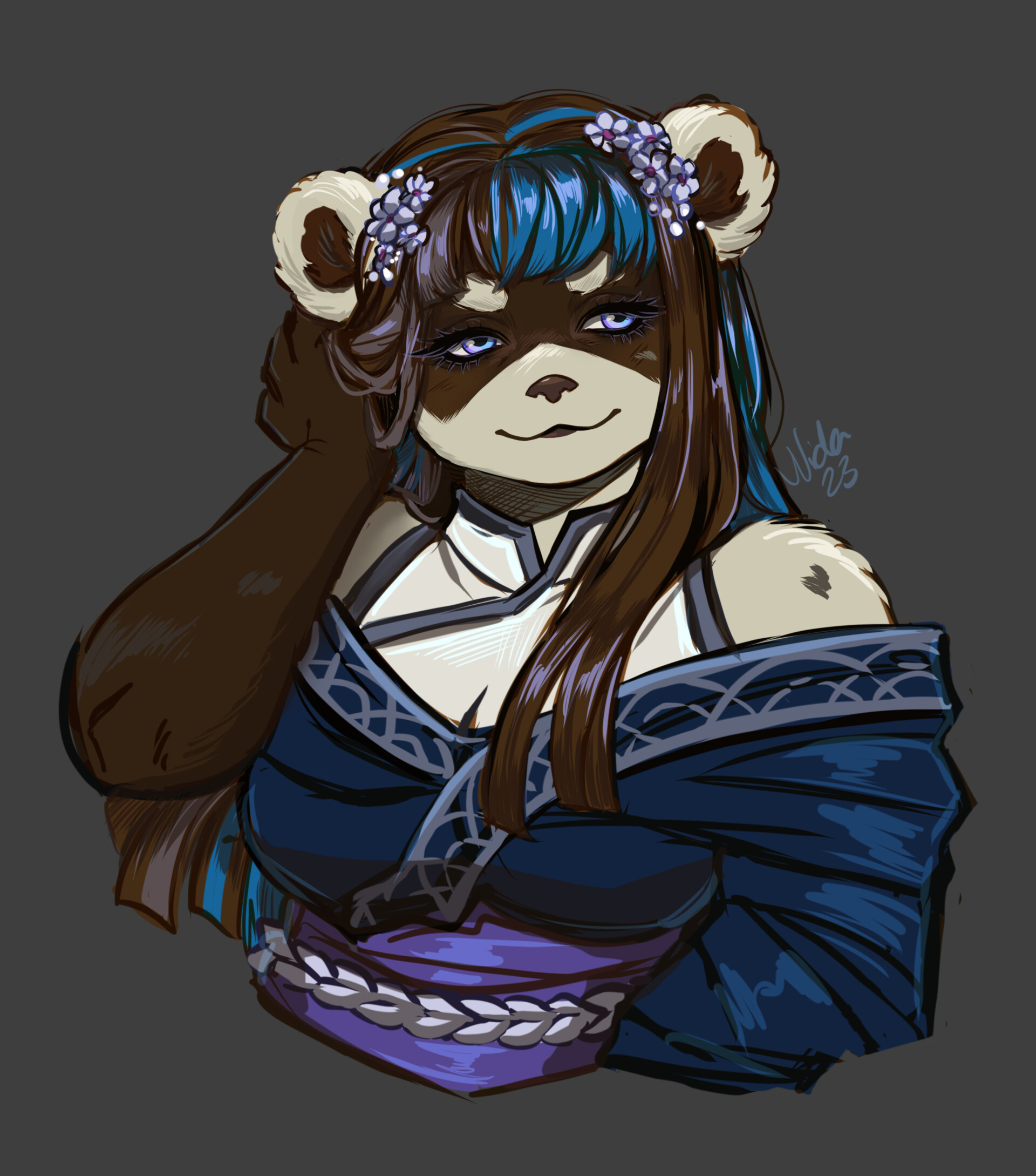 ArtStation - Yumi-Fuu, priestess of Xuen