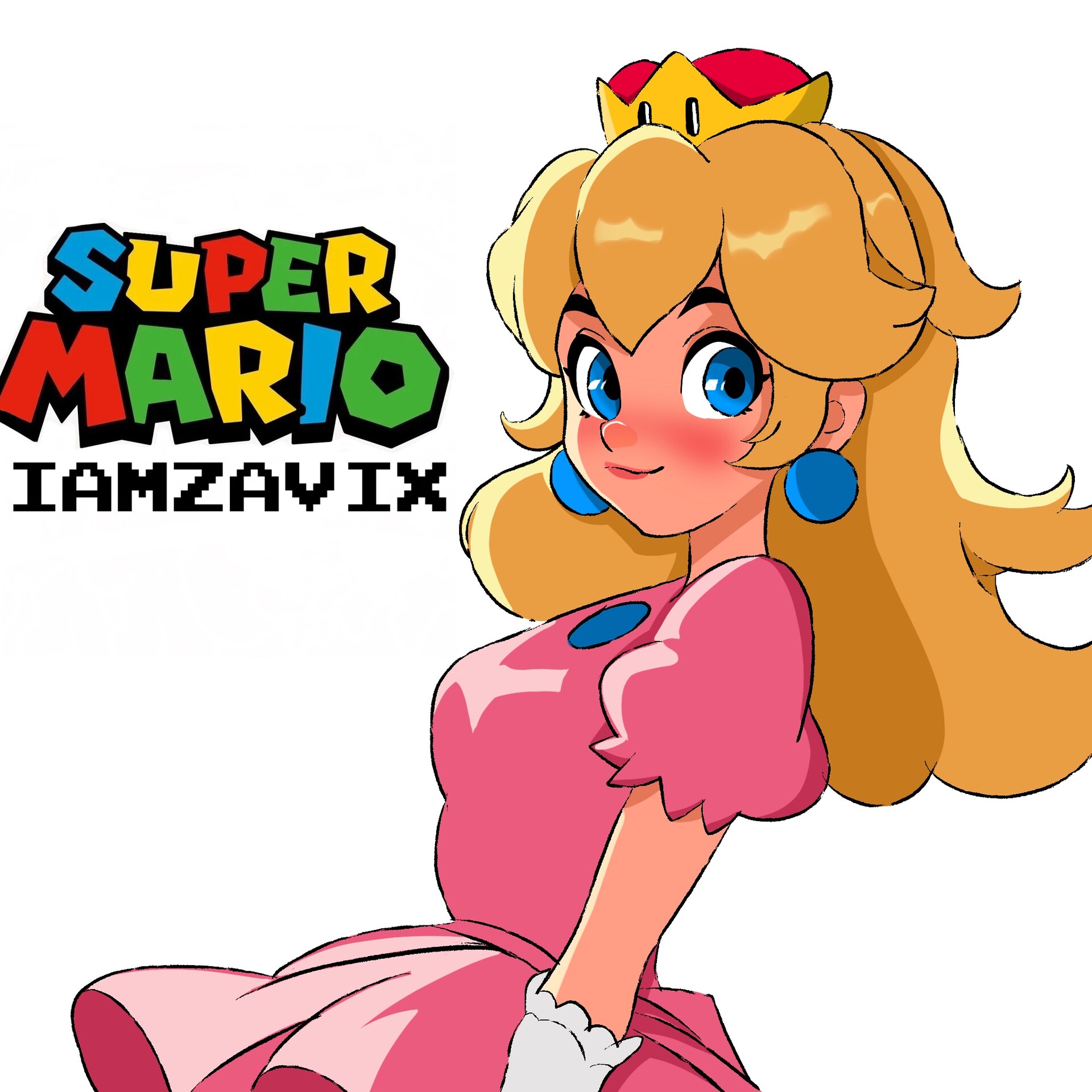 ArtStation - Princess Peach