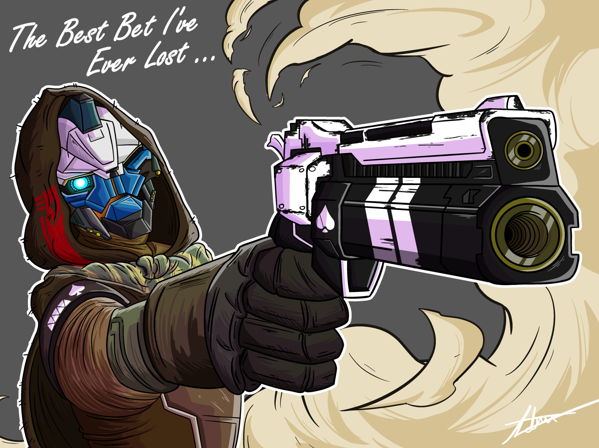 ArtStation - Cayde-6 (Destiny Character Desing)