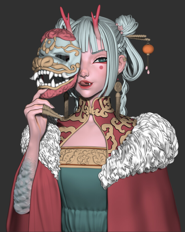 ArtStation - Dragon Girl