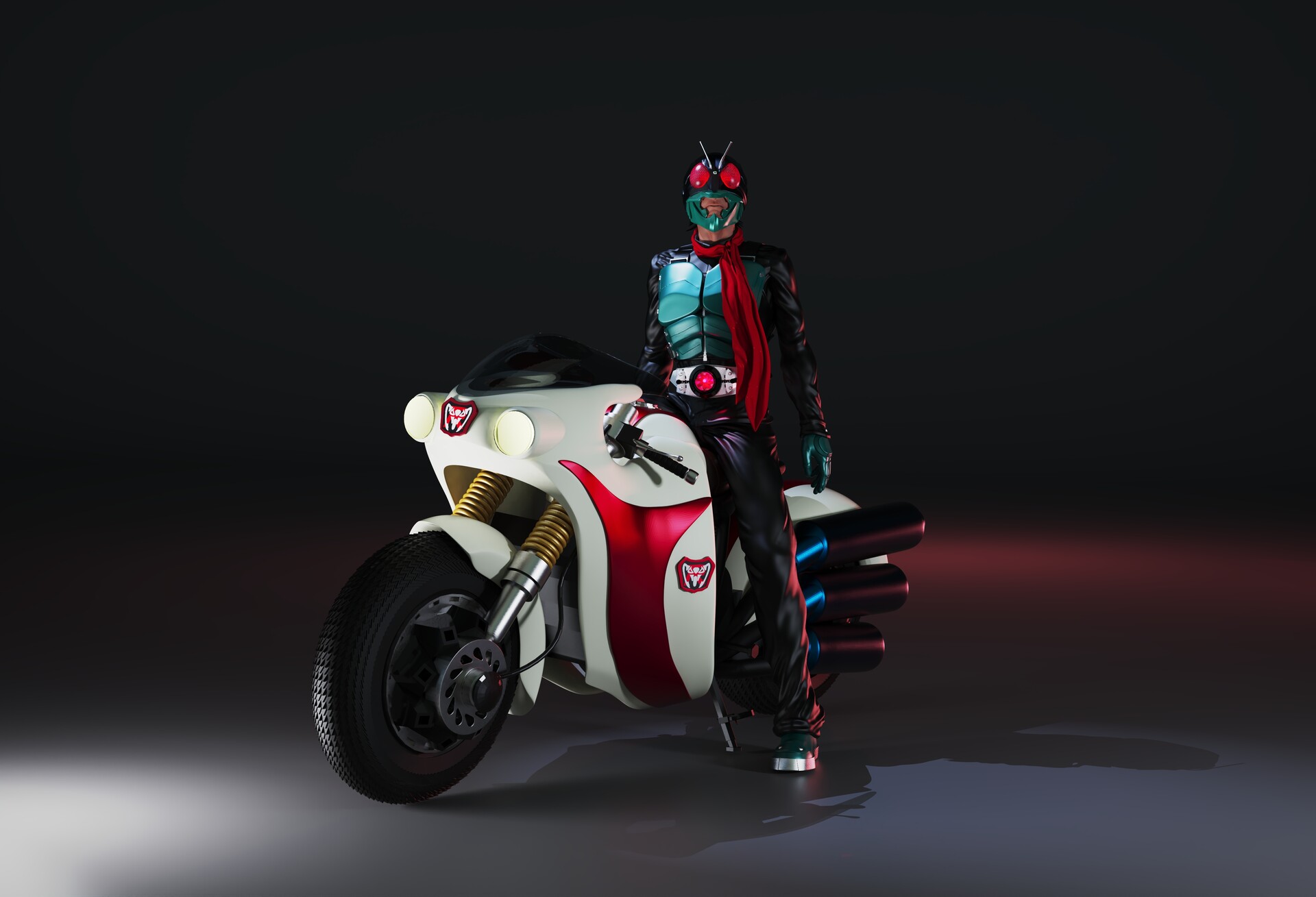 ArtStation - Masked Rider Fan Art