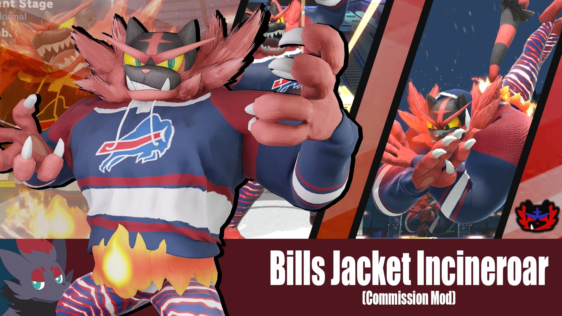 ArtStation - Bills Jacket Incineroar