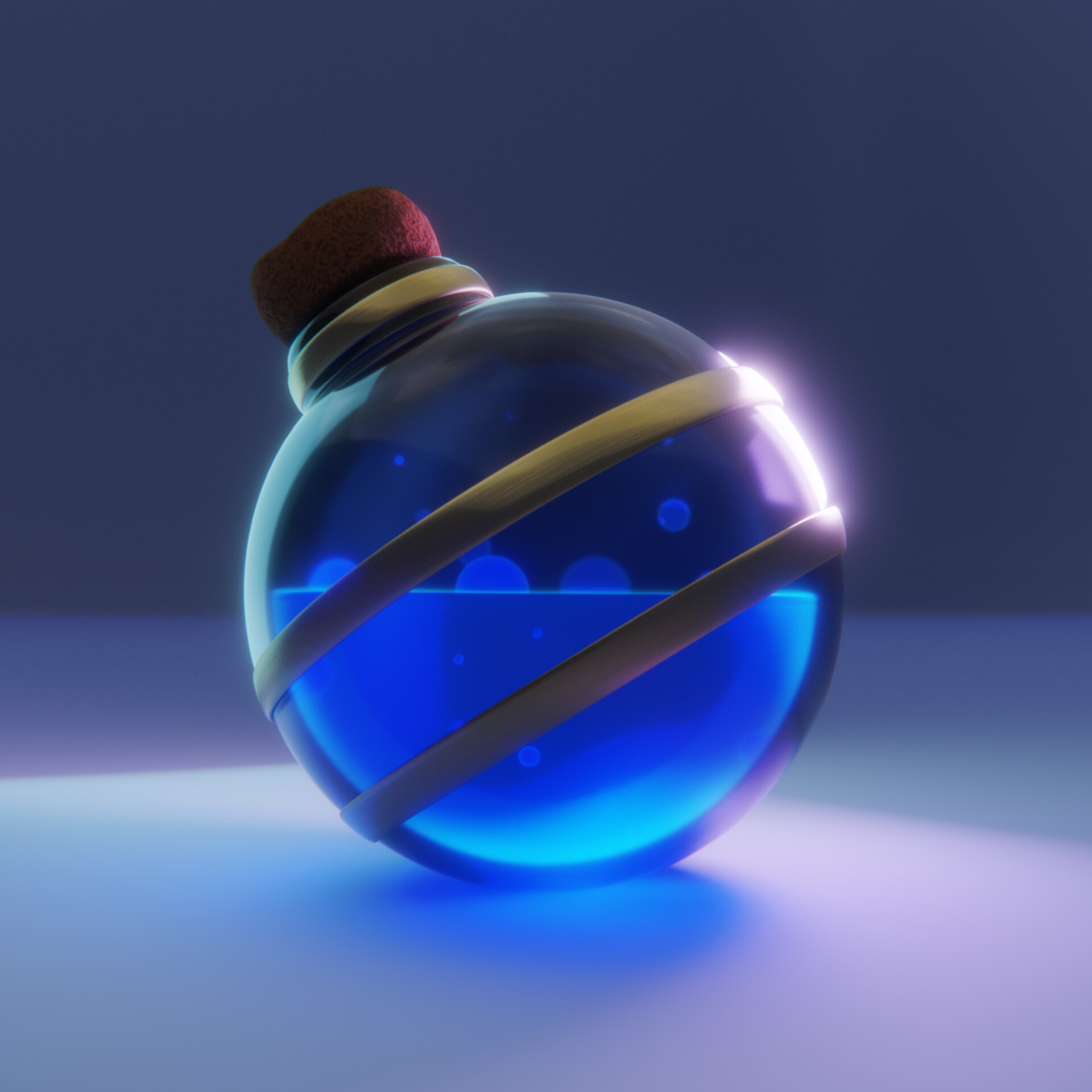 ArtStation - Mana potion render