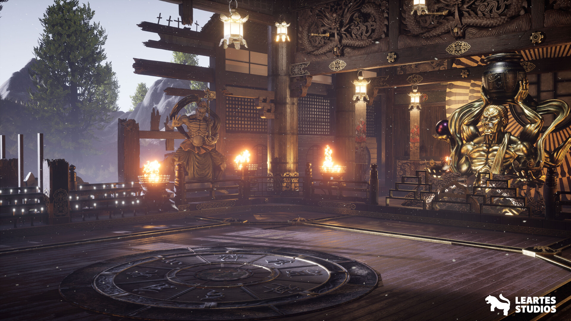 Leartes Studios - Fighting Stage Environment | UE5