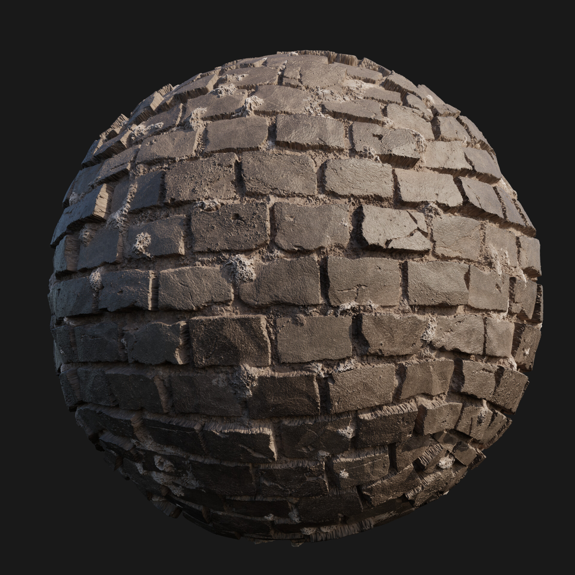 ArtStation - Messy Brick Wall