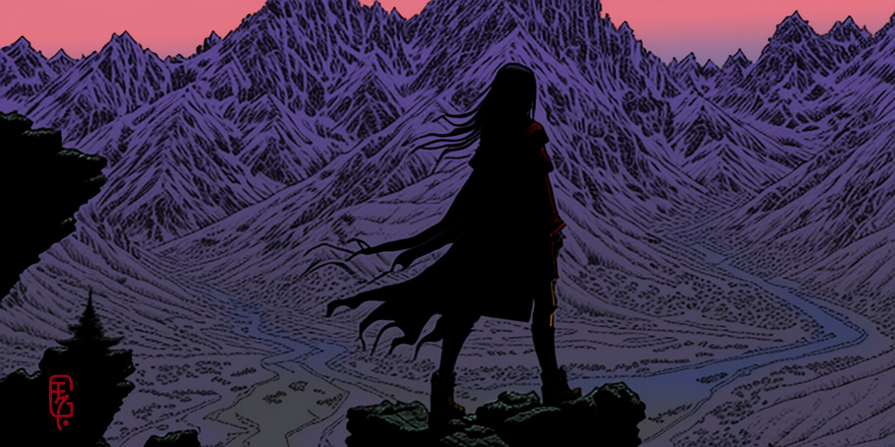 ArtStation - Red Girl #08