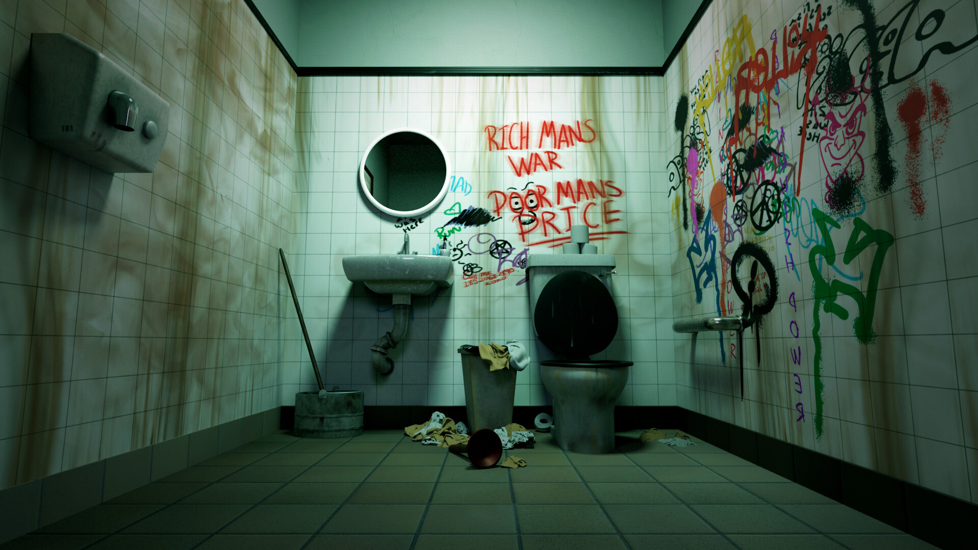 Artstation Toilet