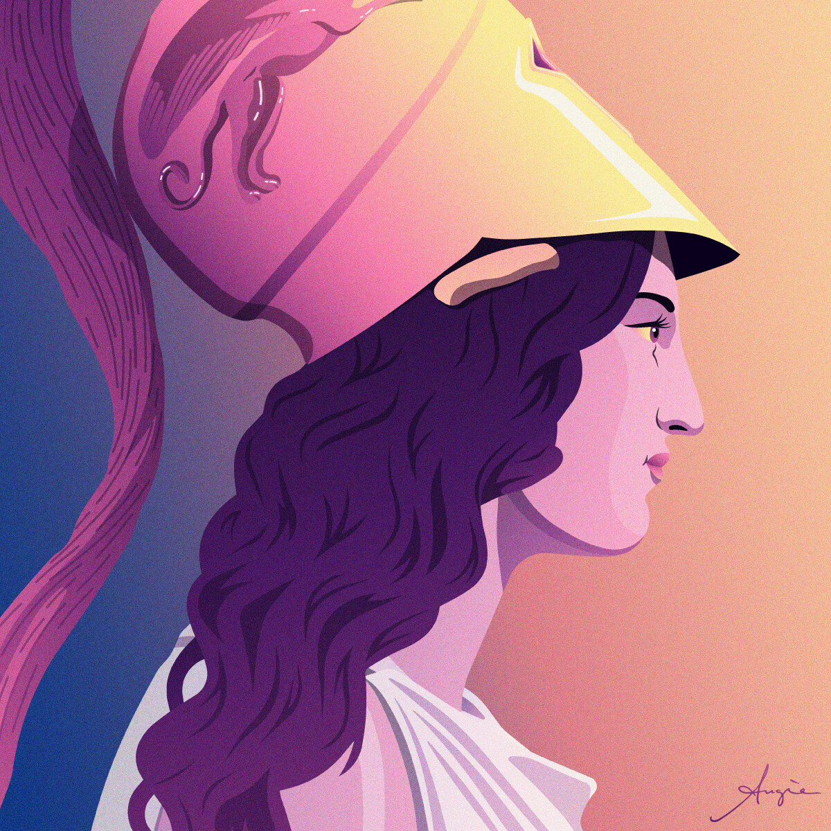 ArtStation - Powerful Woman - Goddess Athena