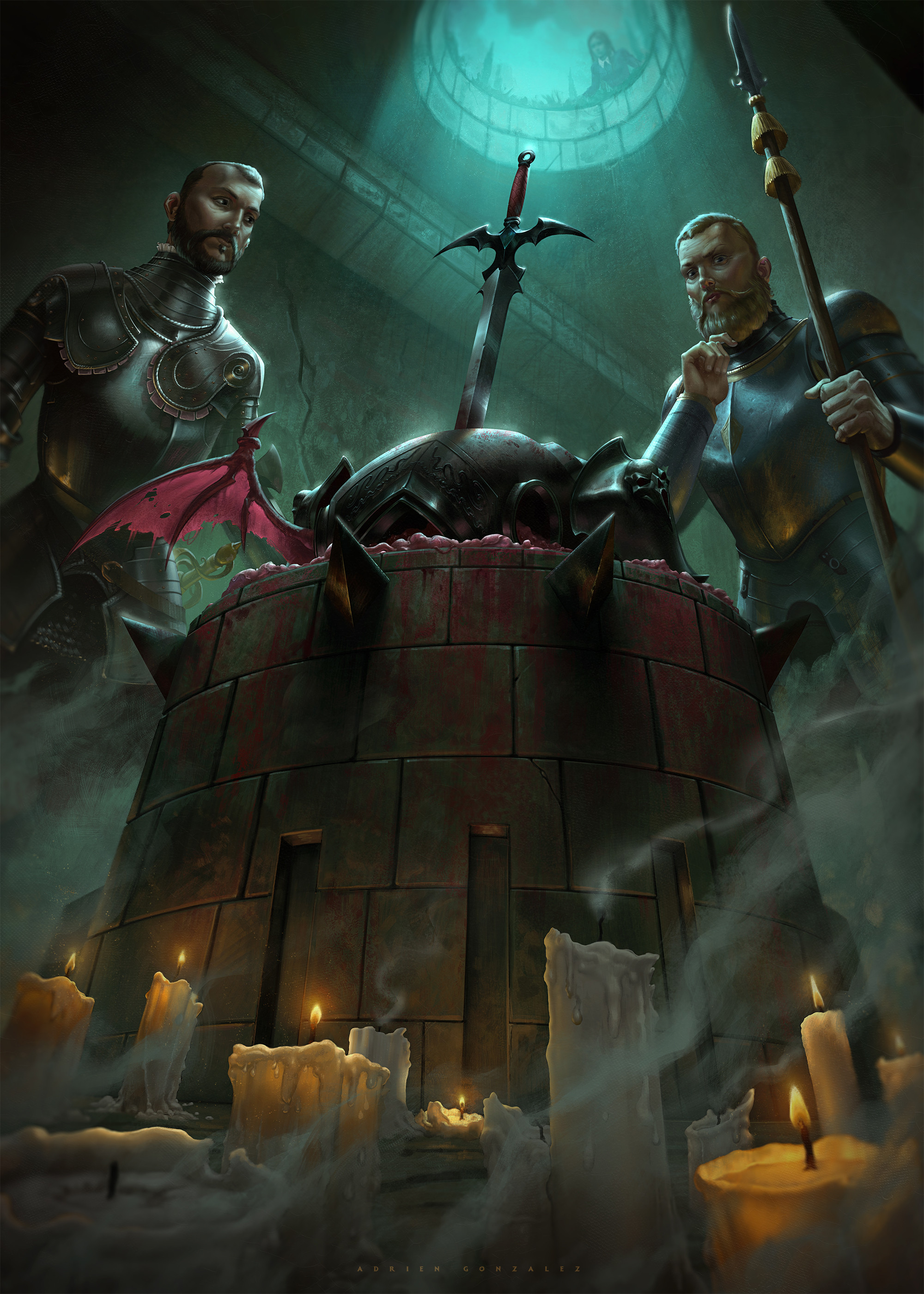 Adrien GONZALEZ | Freelance Illustrator & Concept artist - Kryptik TCG ...