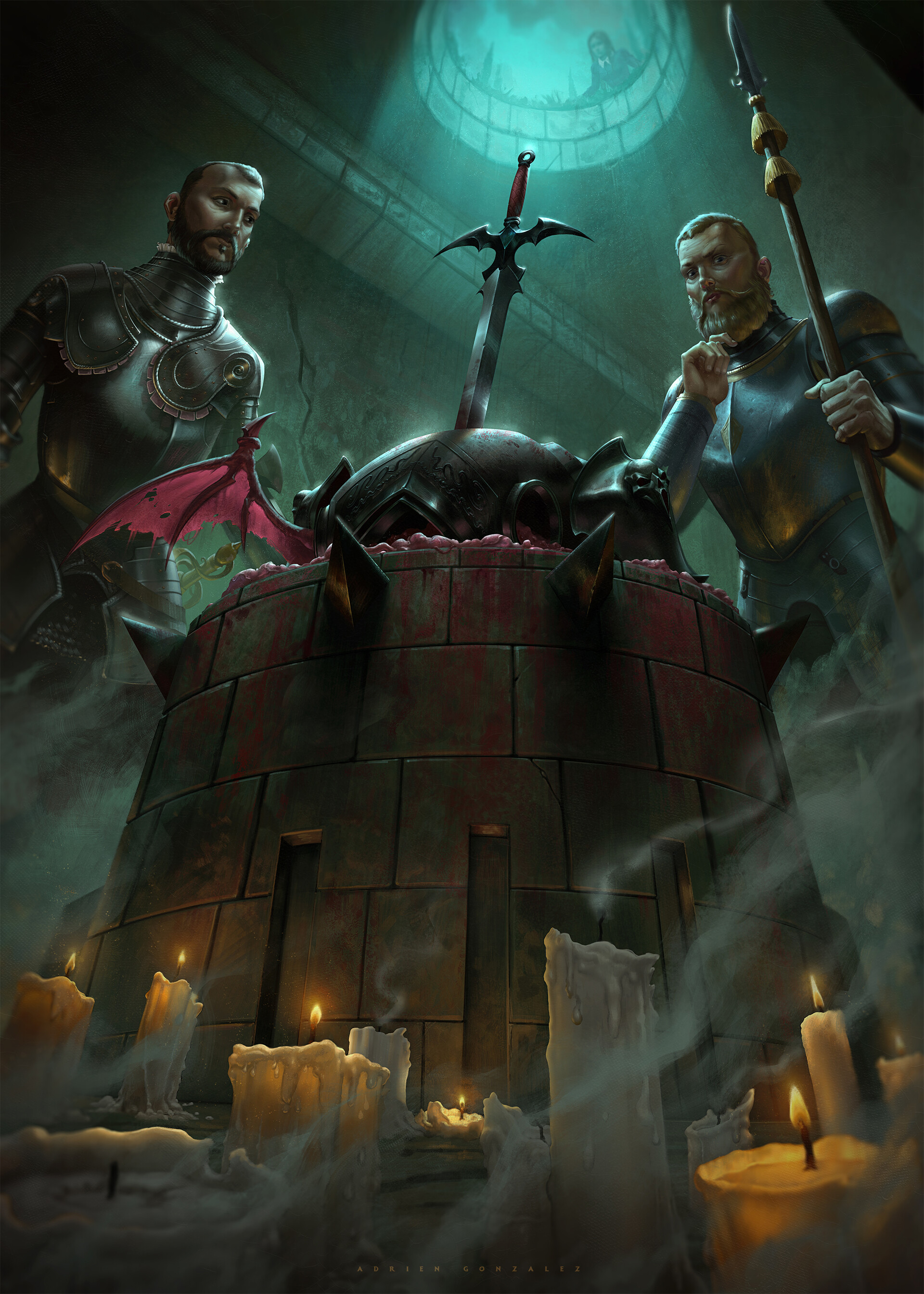 Adrien GONZALEZ | Freelance Illustrator & Concept artist - Kryptik TCG ...