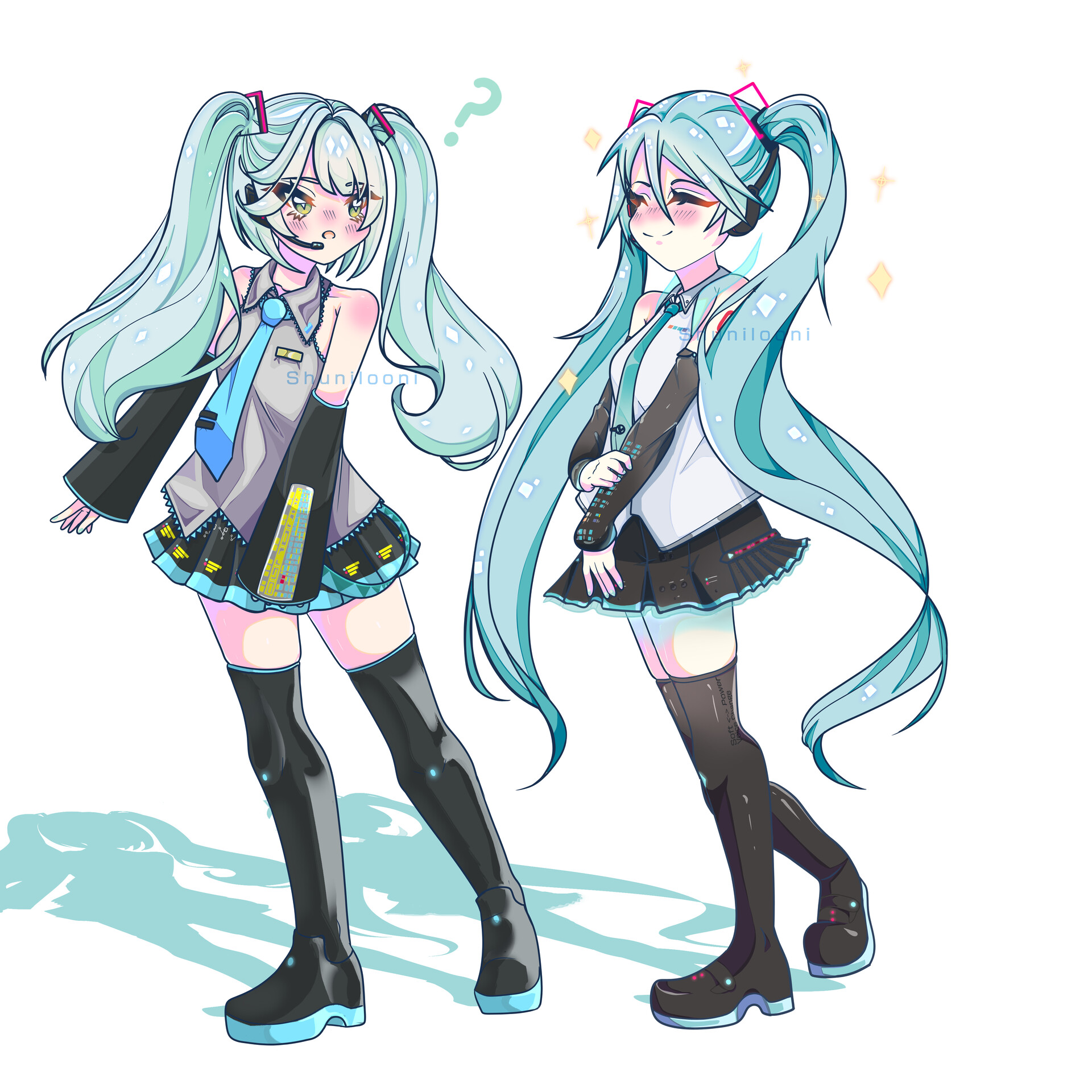 ArtStation - Miku and Faruzan