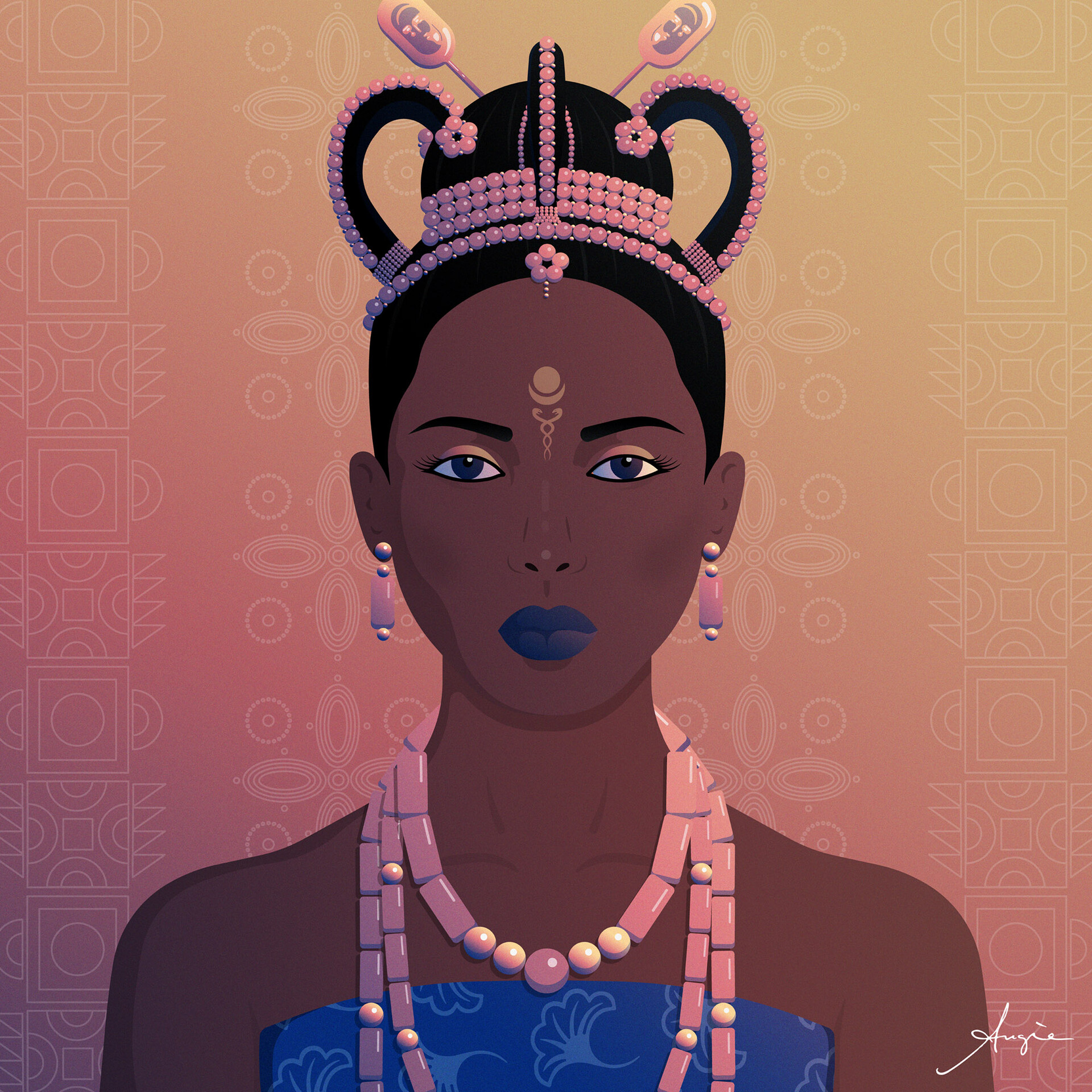 ArtStation - Goddess Mawu