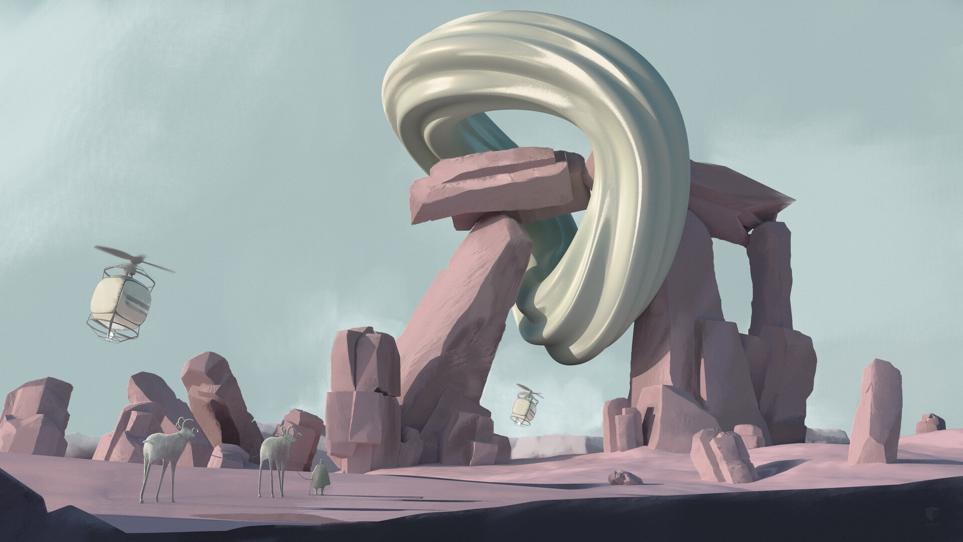 ArtStation - Barren Land Anomaly