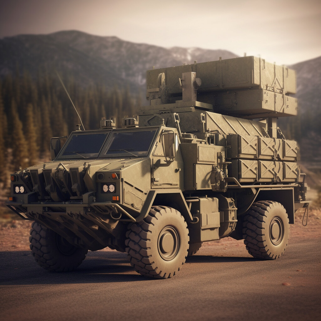 ArtStation - Military Bomber : Car