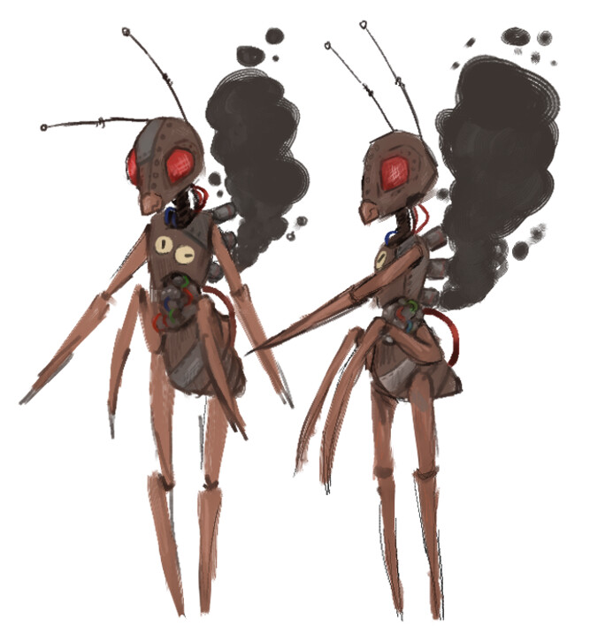 ArtStation - Robot bugs