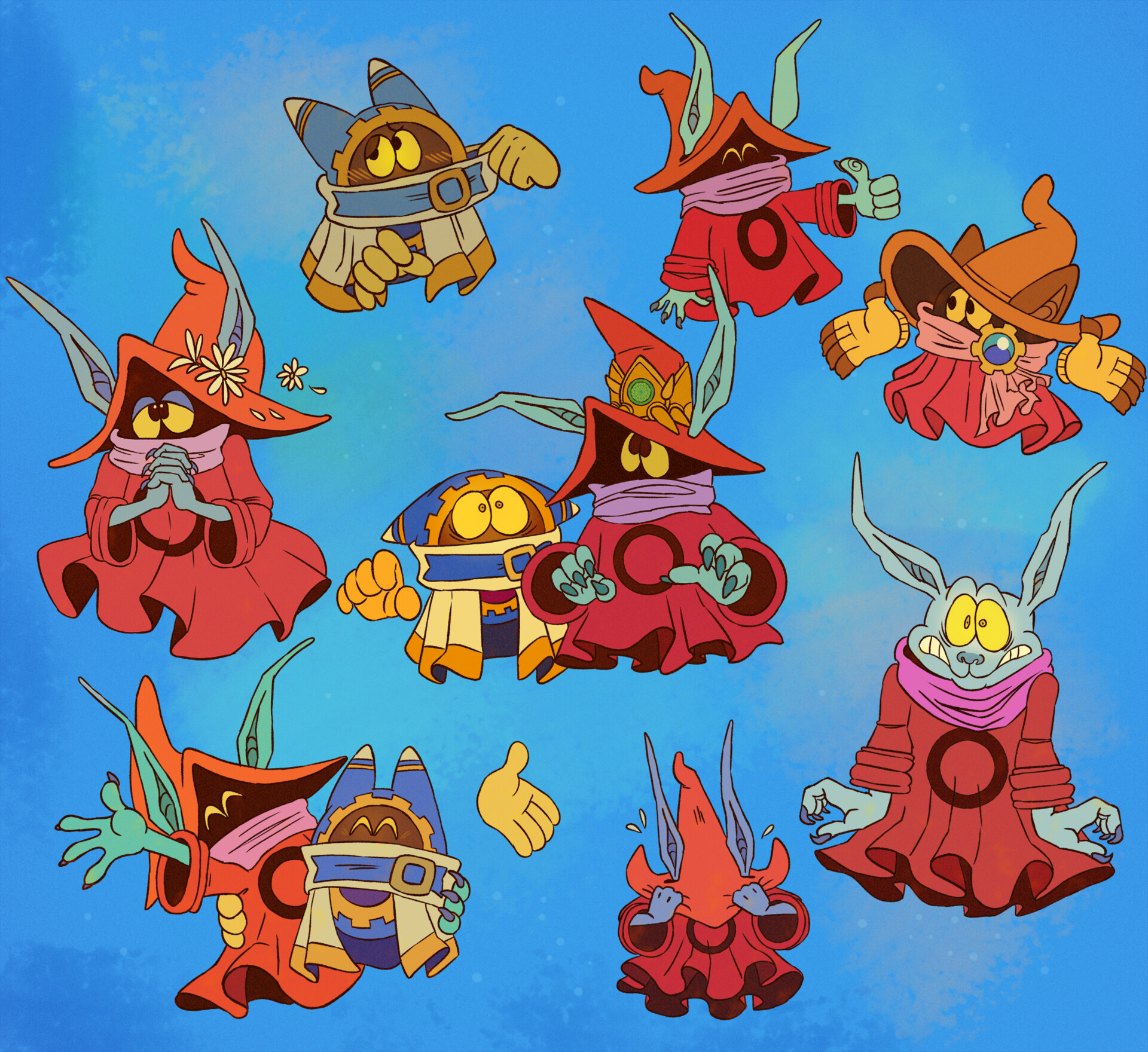 ArtStation - Magolor and Orko Fan Art Collection