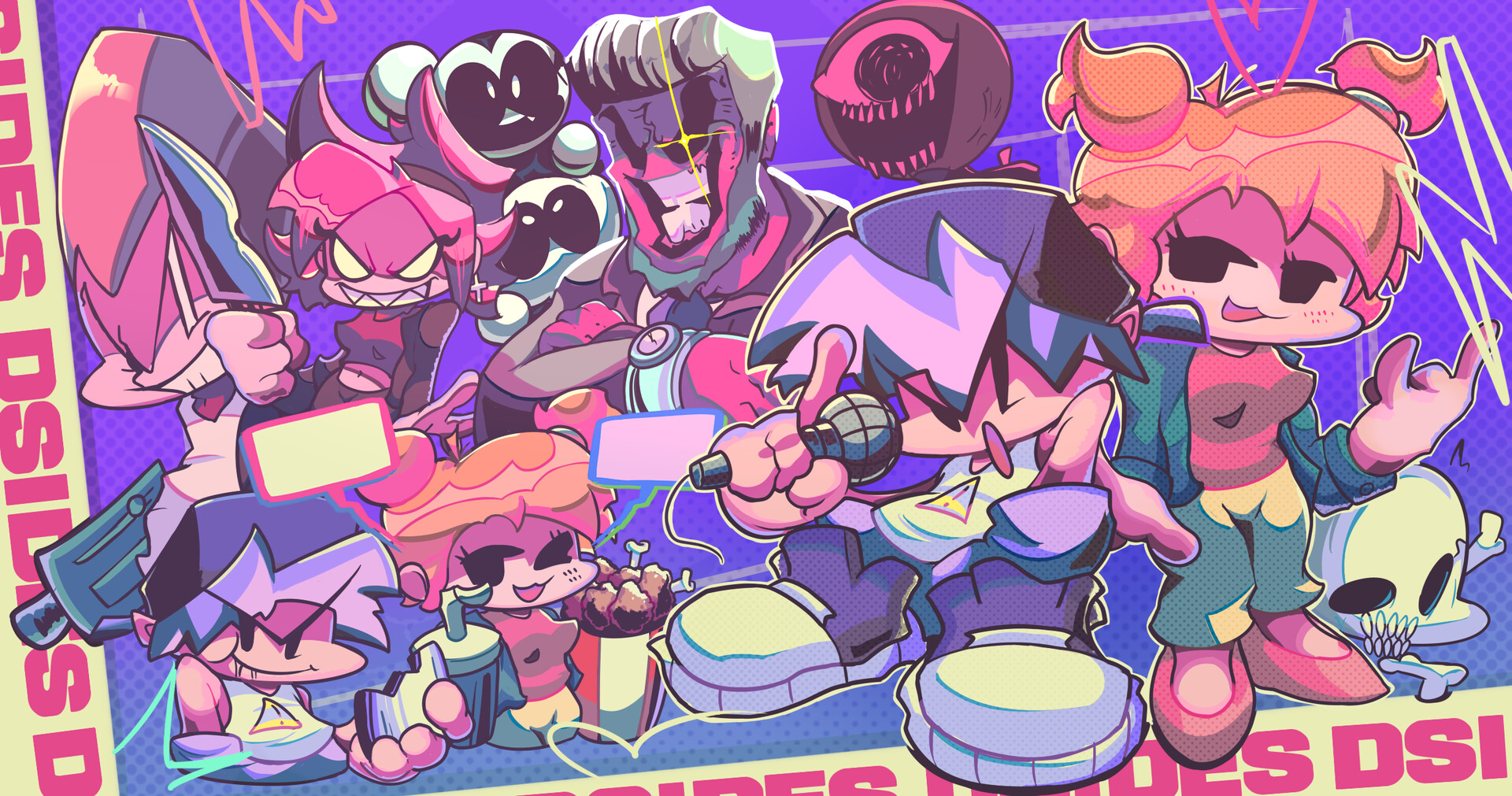 ArtStation - D-Sides Mural