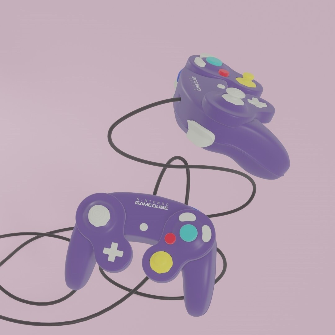 ArtStation - Game Cube - Controller