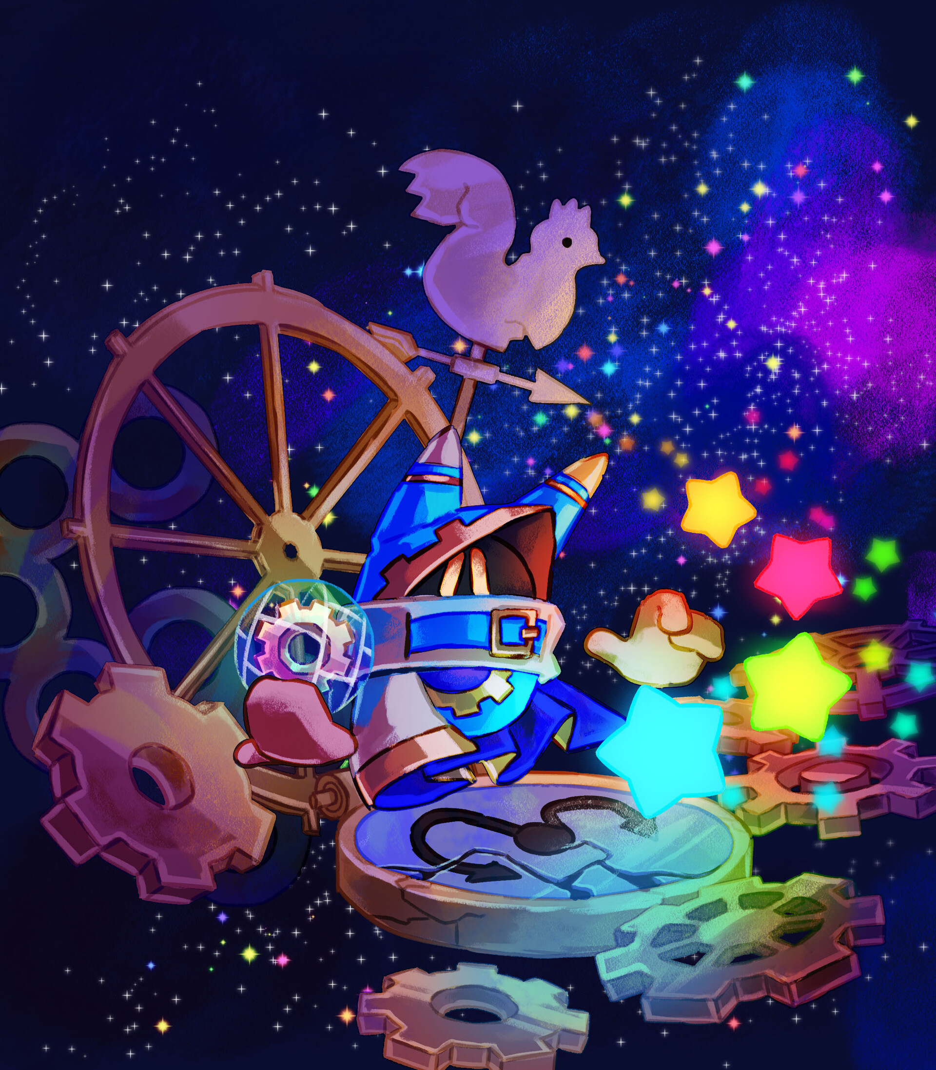 ArtStation - Magolor in the Milky Way Wishes