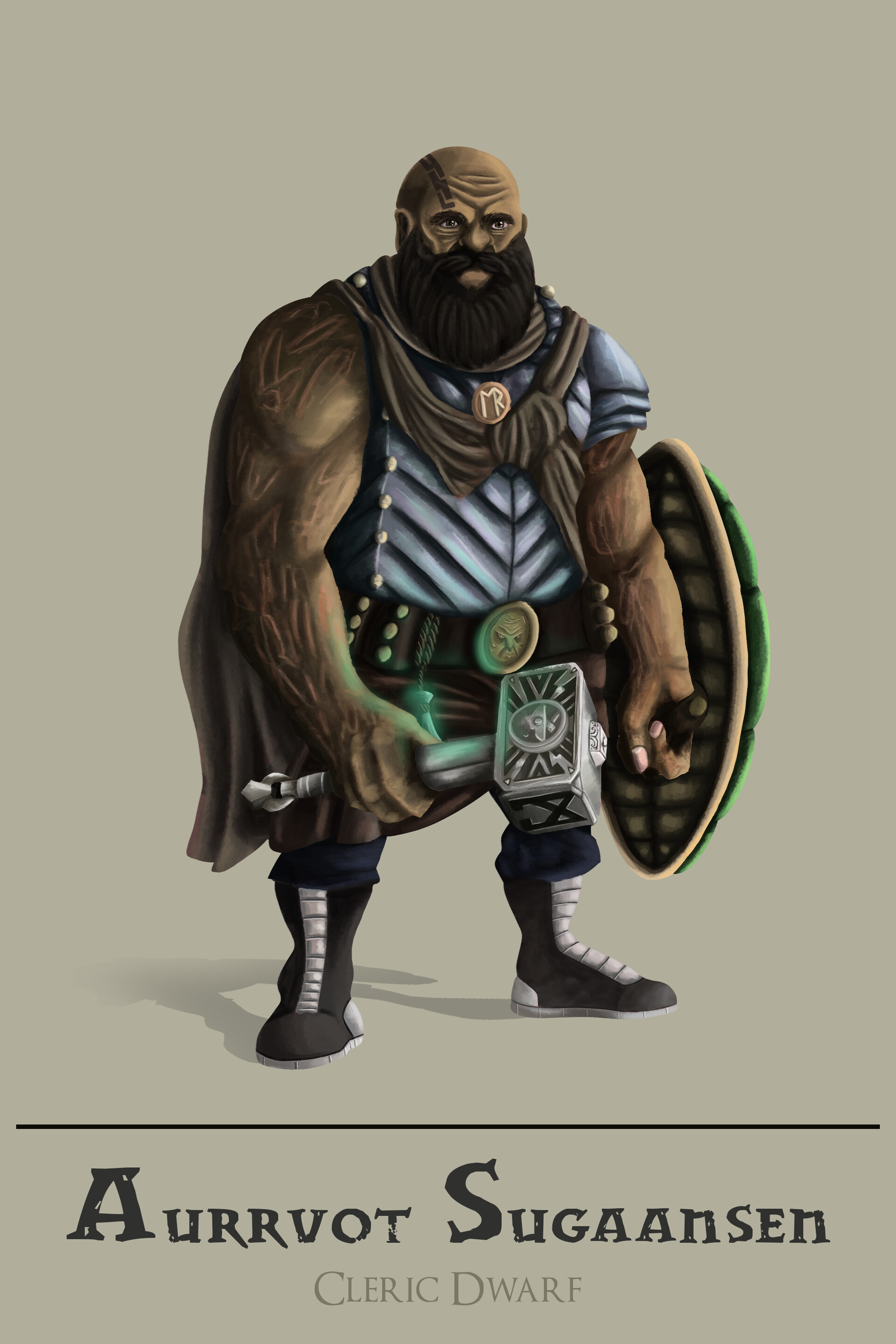 ArtStation - Aurrvot Sugaansen - DnD Character