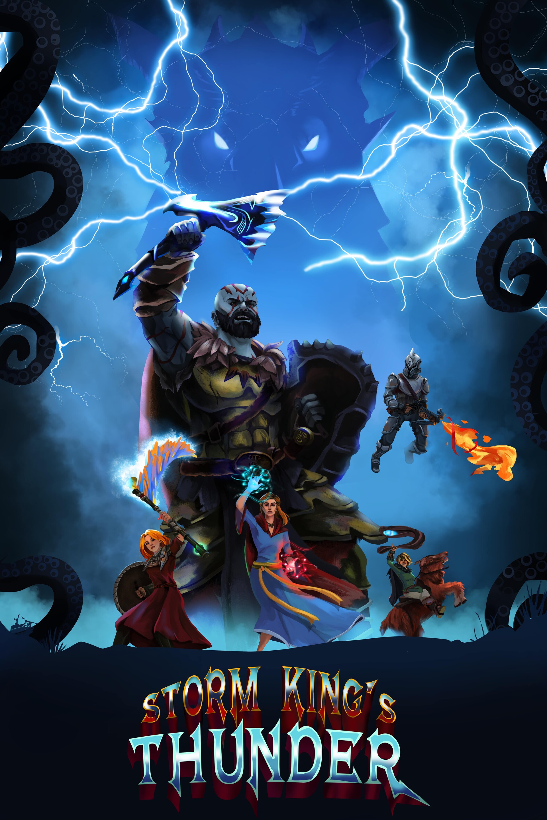 ArtStation - DnD STORM KING'S THUNDER ⚡⚡