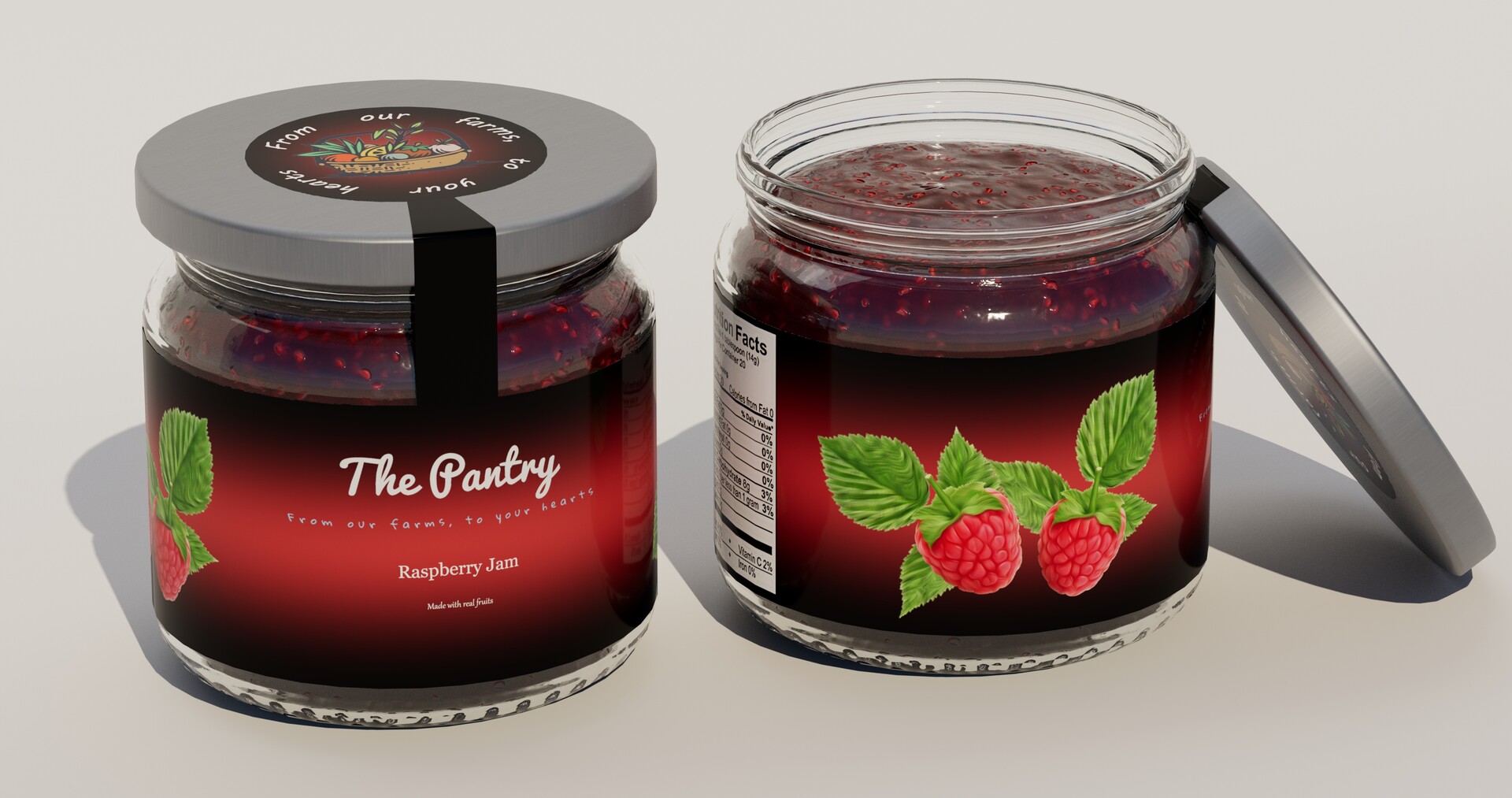 ArtStation - Jam jars