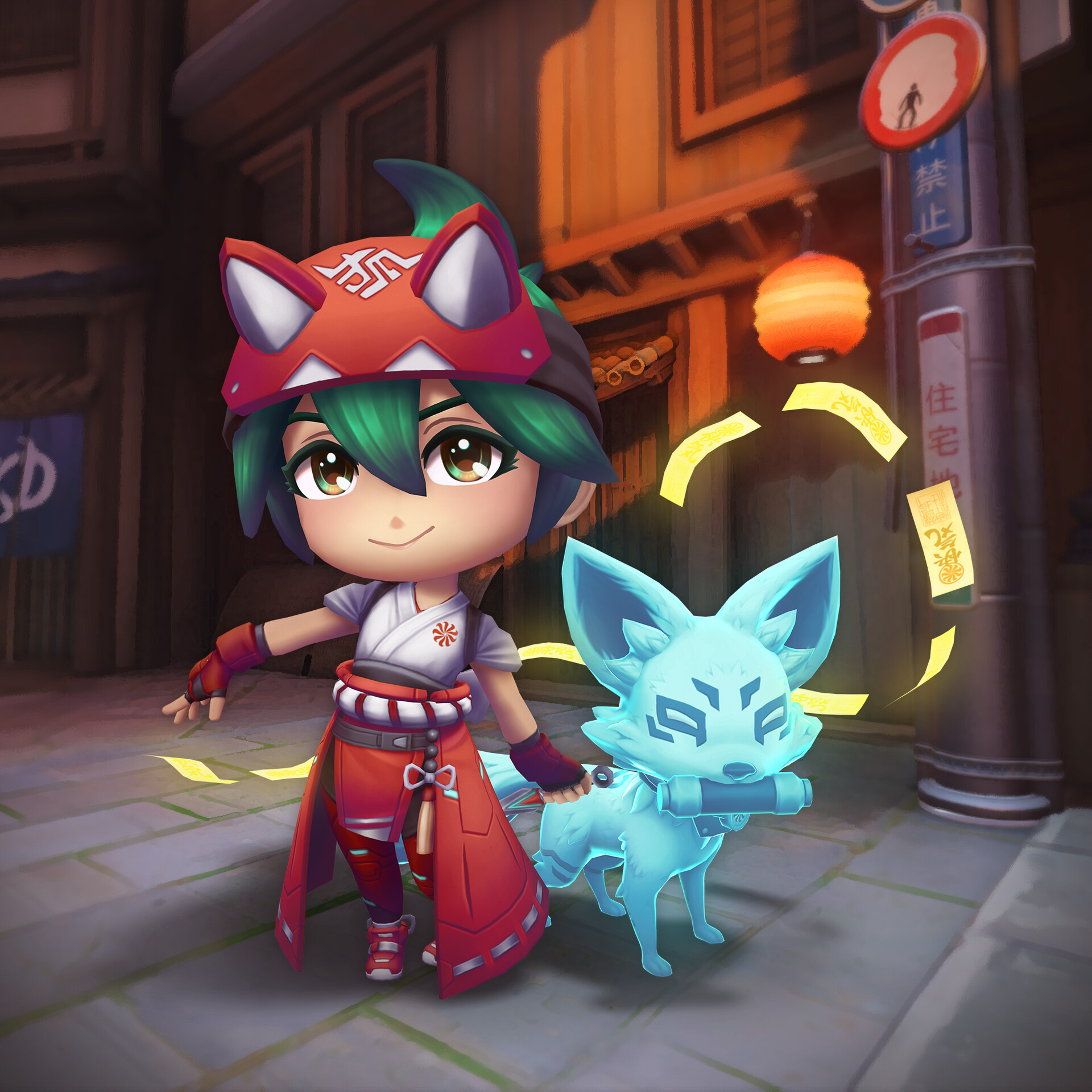 ArtStation - Chibi Champion Kiriko