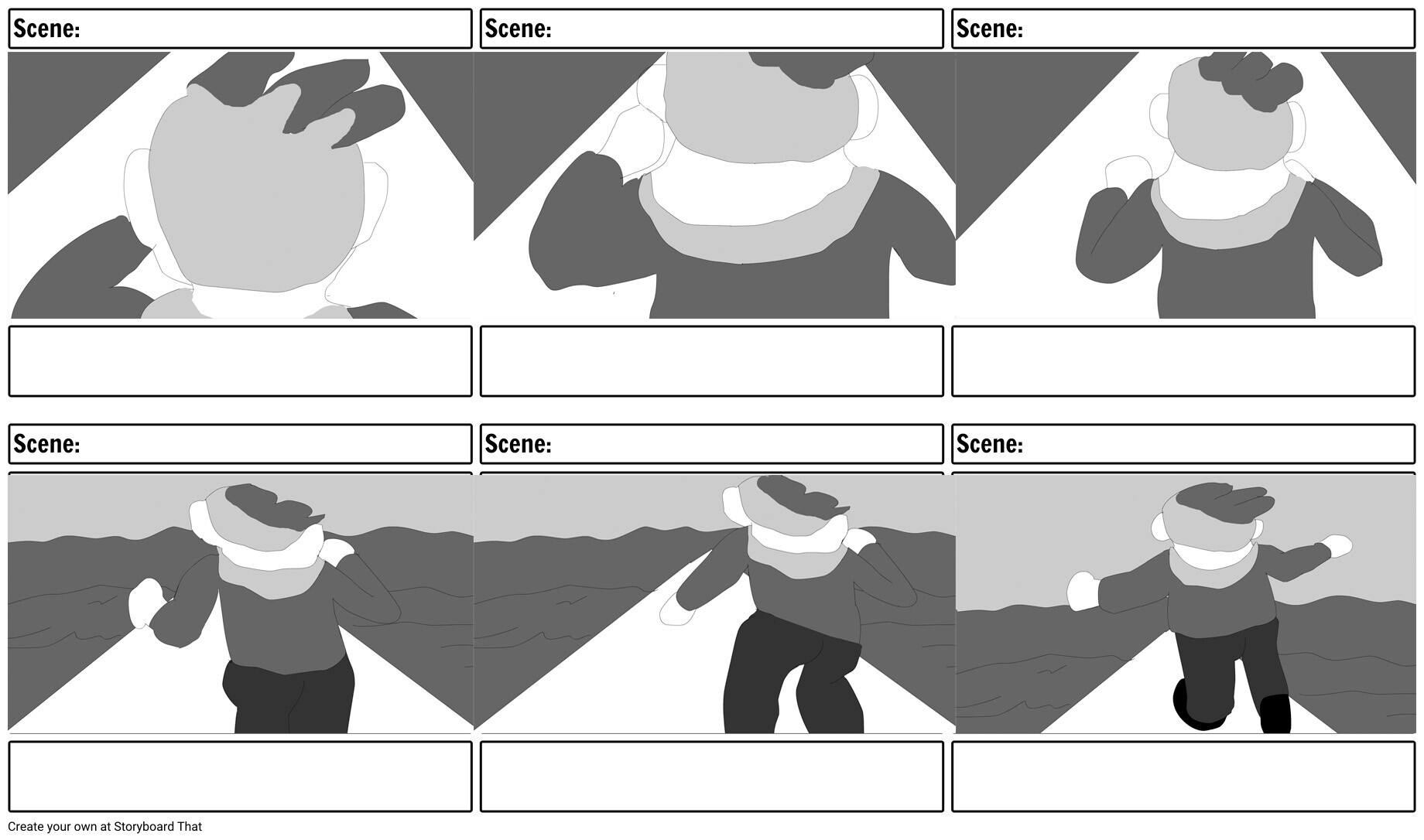 ArtStation - Jumping Storyboard