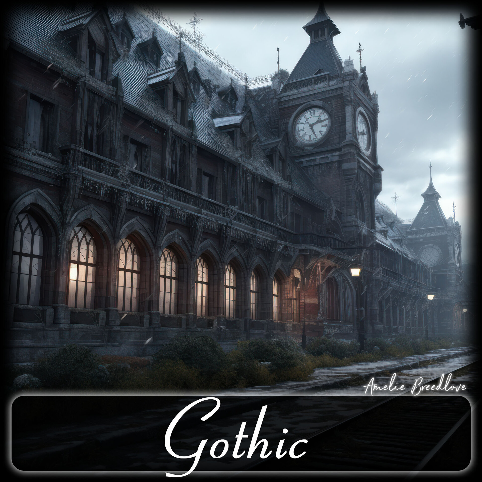 ArtStation - 240 Gothic Environment - Exterior Reference Pack | 4K | v.16