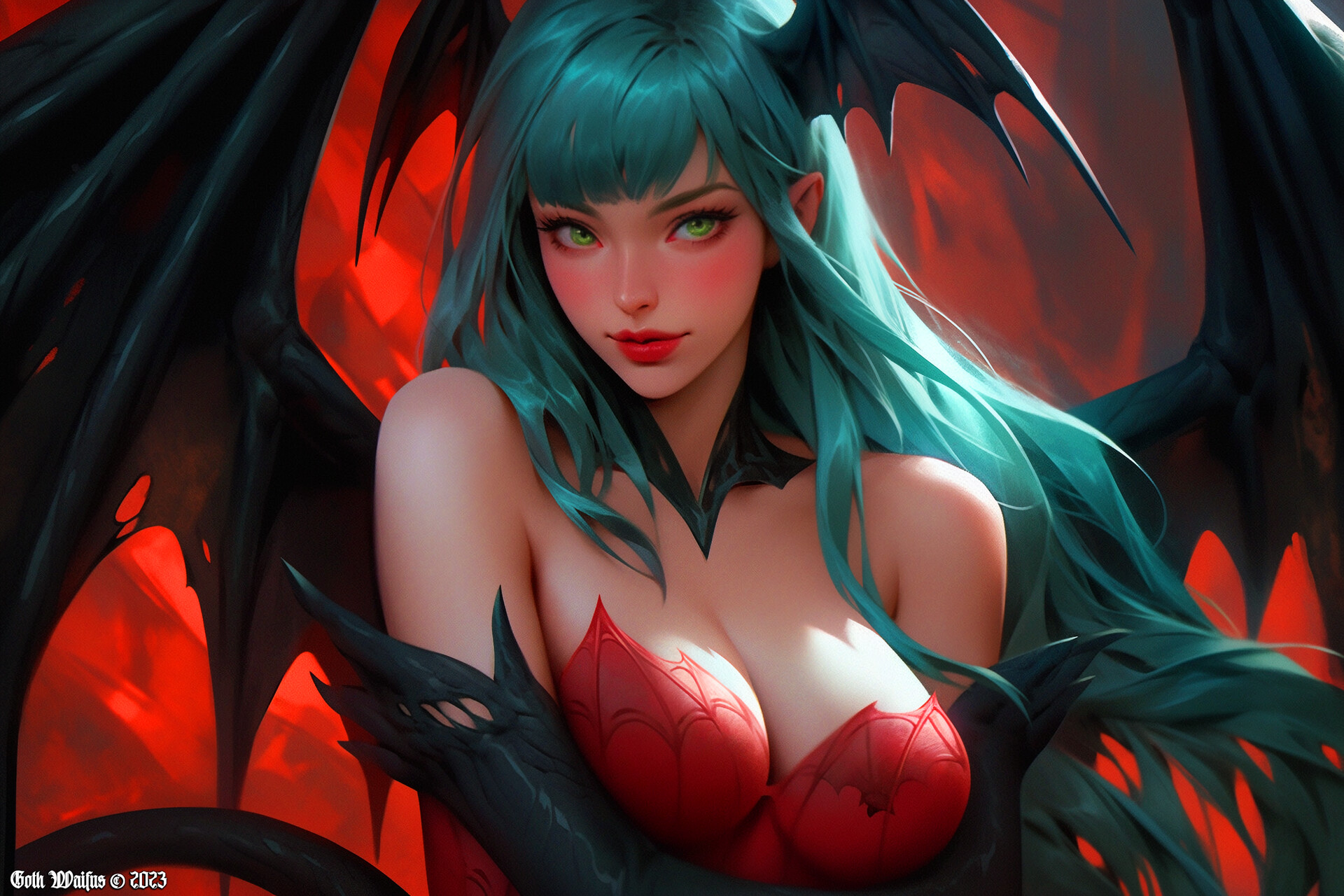 ArtStation - Morrigan Aensland #3