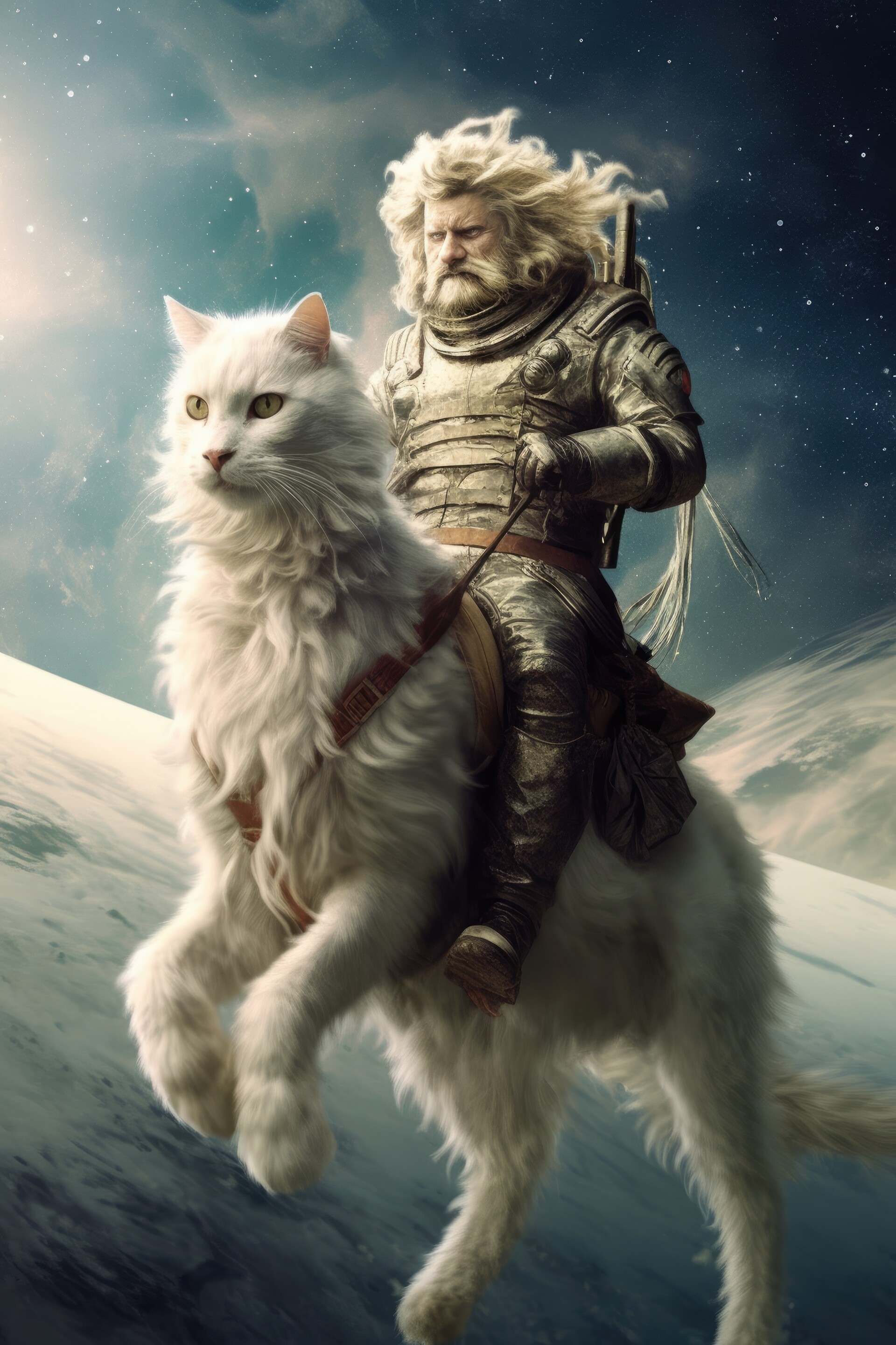 An Art Co - Cat Rider of the Apocalypse