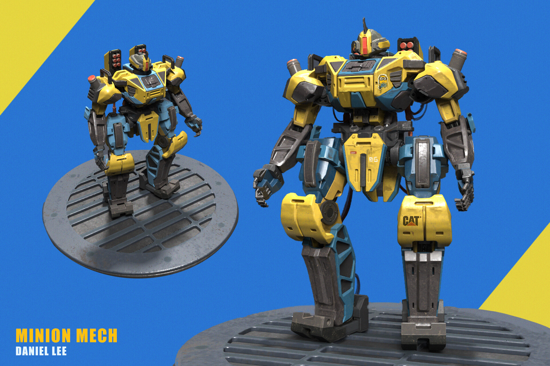 ArtStation - Mech design for fun