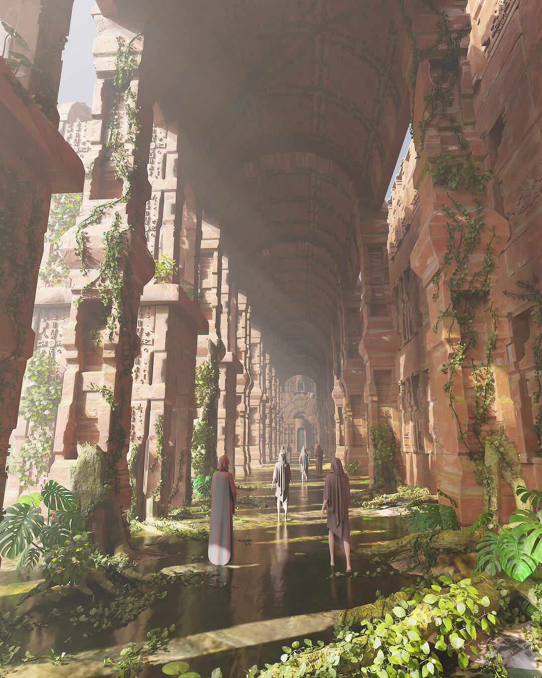 ArtStation - Crimson Temple_2