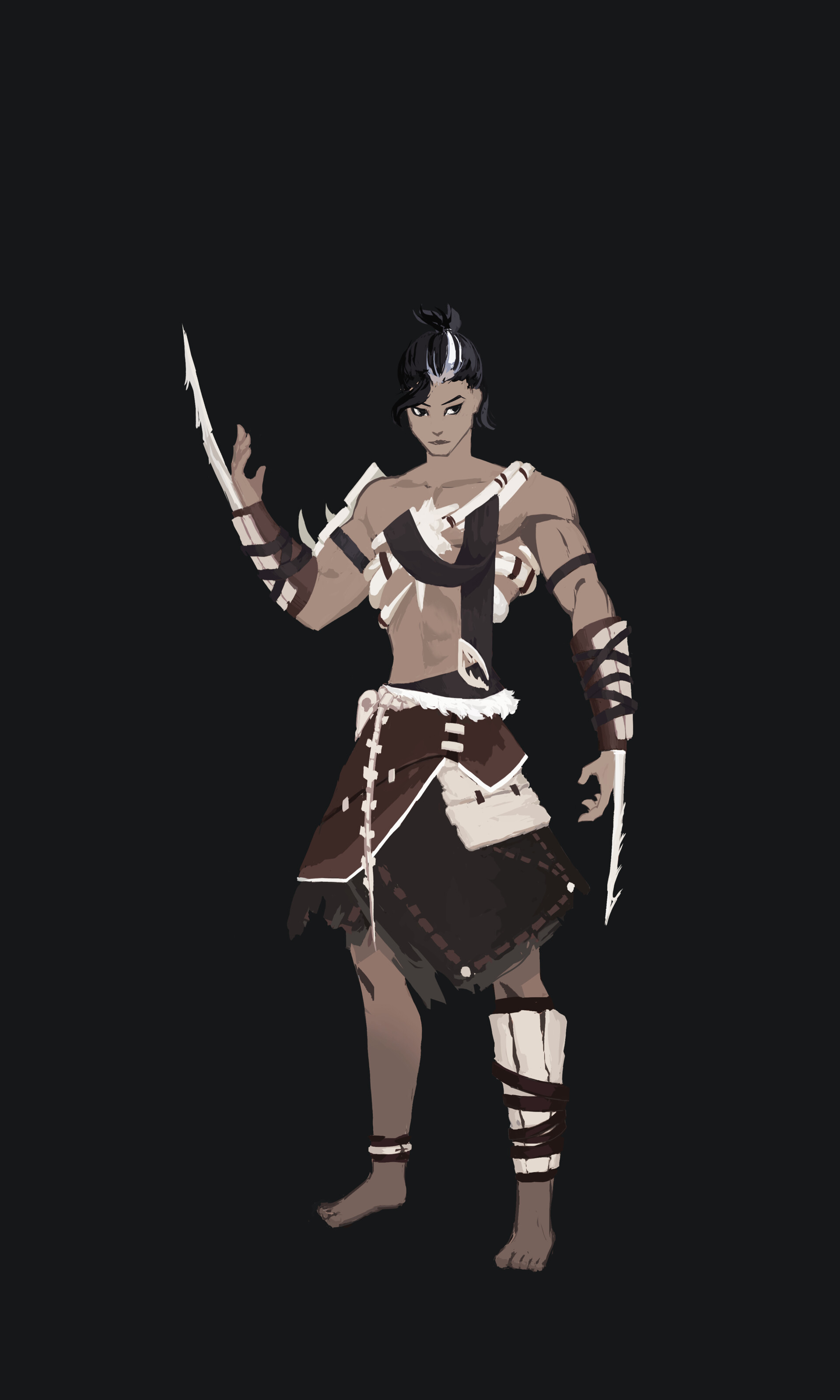 ArtStation - Concept of Bone Warrior