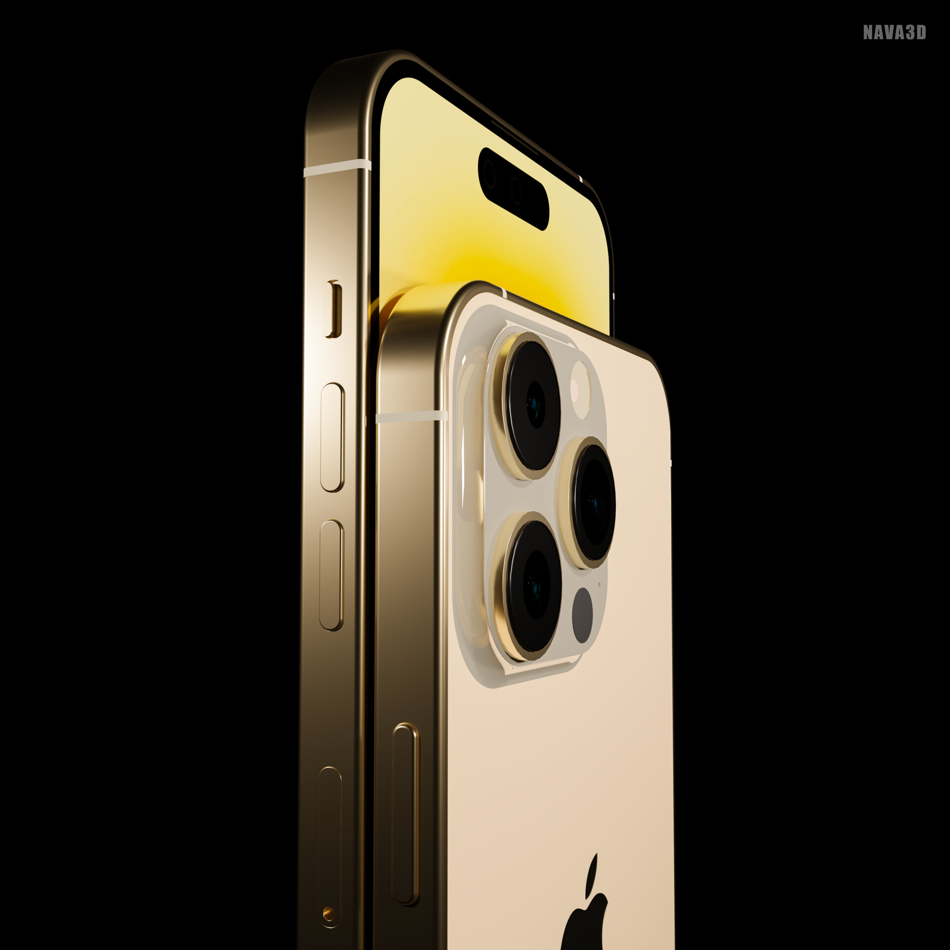 ArtStation - Apple iphone 14 pro 3d model
