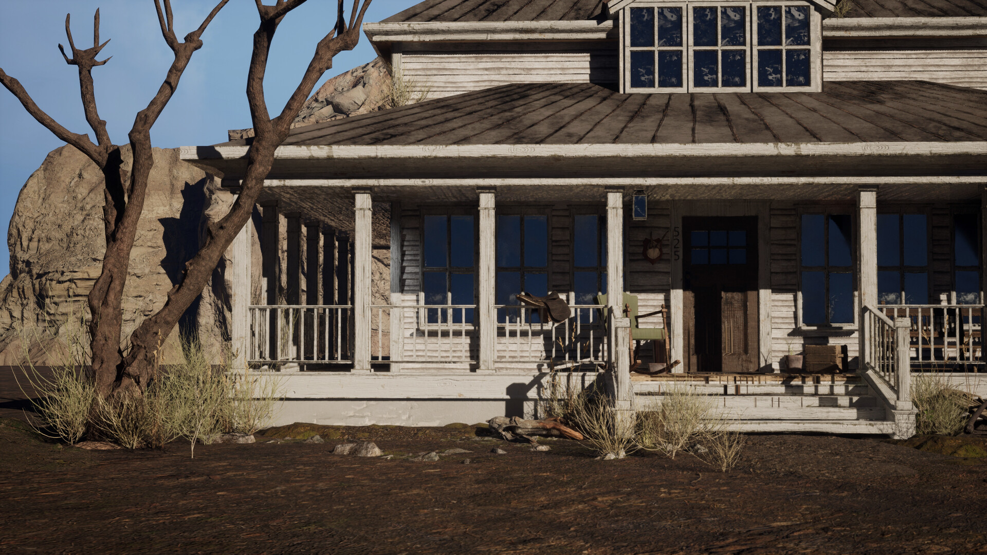 ArtStation - Western house