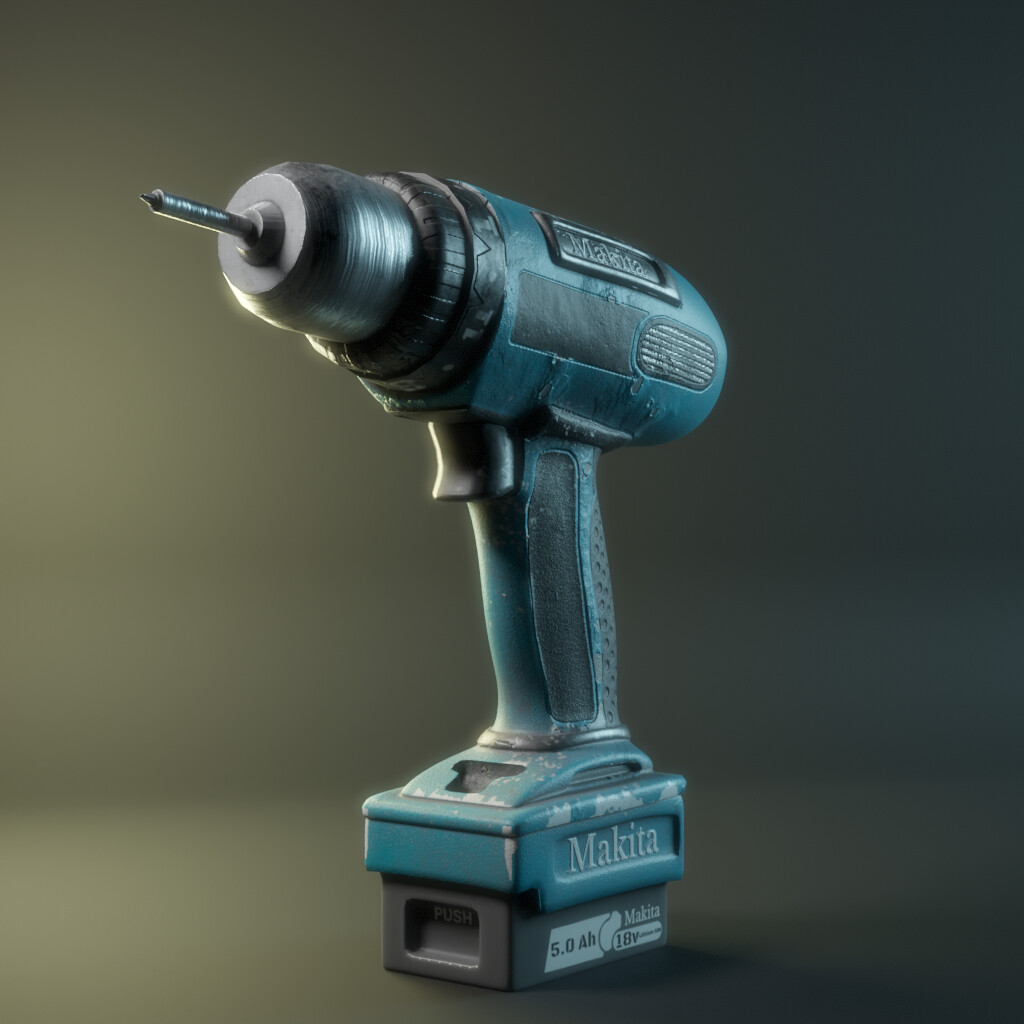 ArtStation - Makita Drill