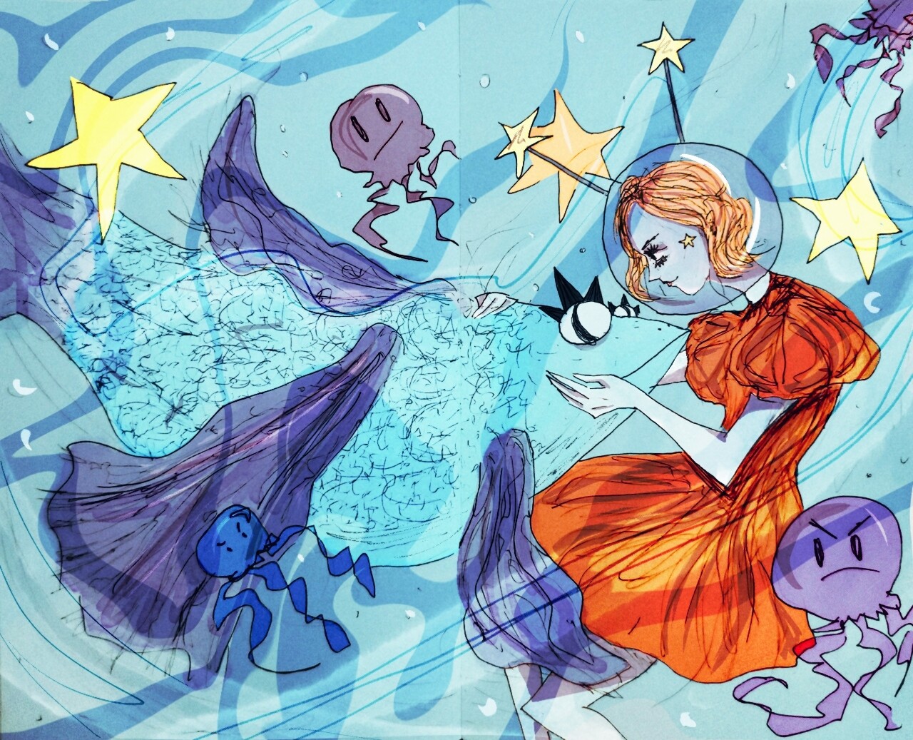 ArtStation - fish friend