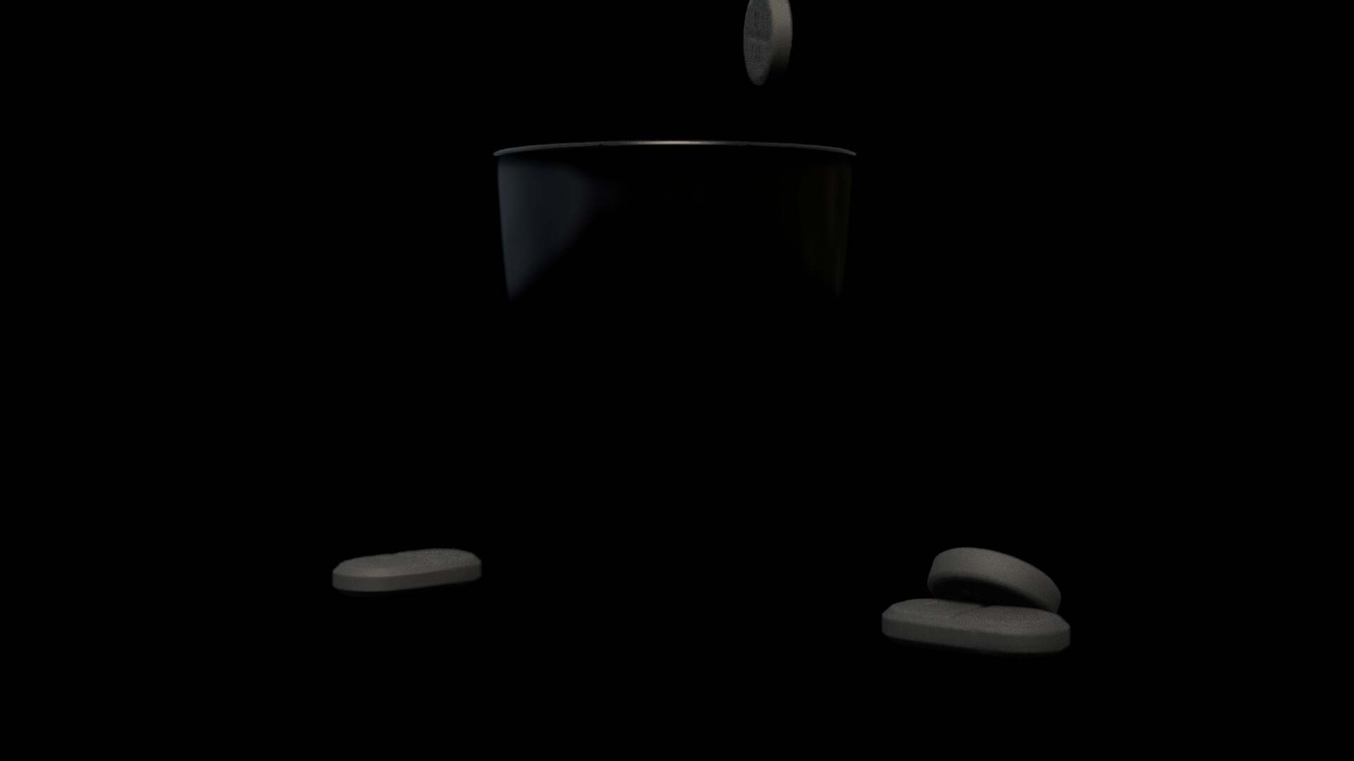 Ashley Mellor - Effervescent tablet in glass