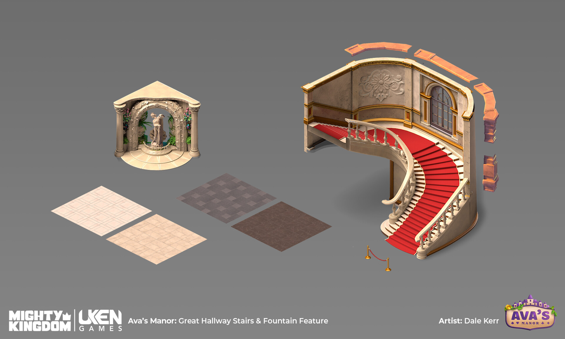 Dale Kerr - Ava's Manor: A Solitaire Story - Environment