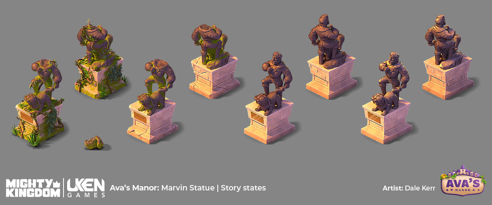 Dale Kerr - Ava's Manor: A Solitaire Story - Environment