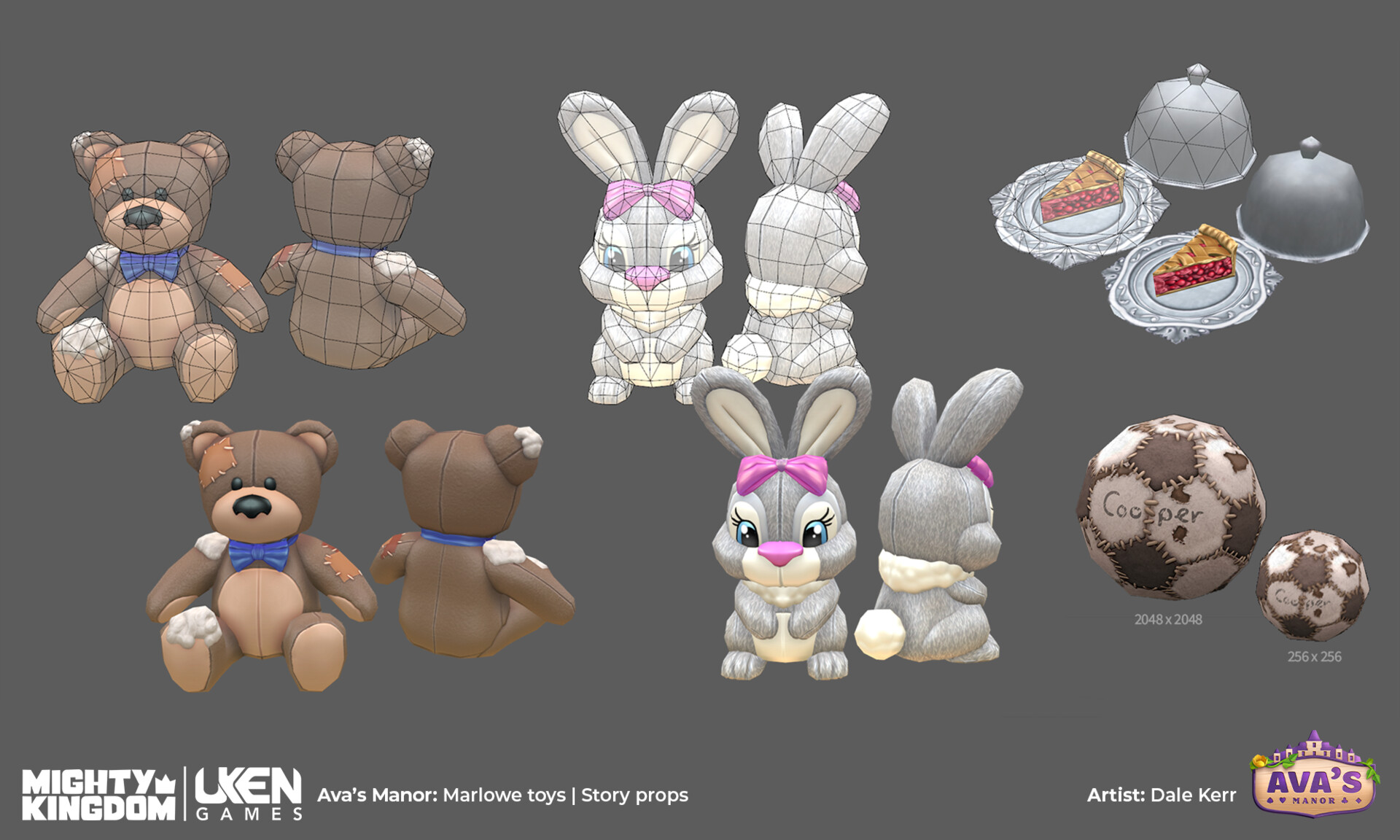 Dale Kerr - Ava's Manor: A Solitaire Story - Environment