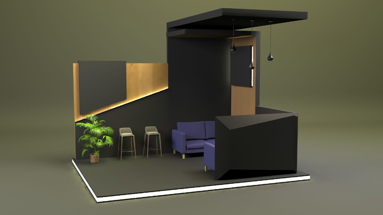 ArtStation - stall modeling